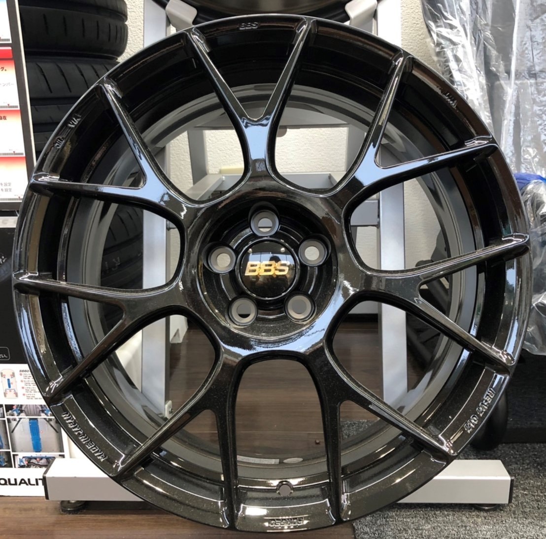 《アルミ他店情報》BBS RE-V7 BK(ブラック）カラー 86・BRZなど | ホイール タイヤ・ホイール関連 > タイヤ・ホイール交換 | サービス事例 | タイヤ館 高松屋島 | 香川 ...