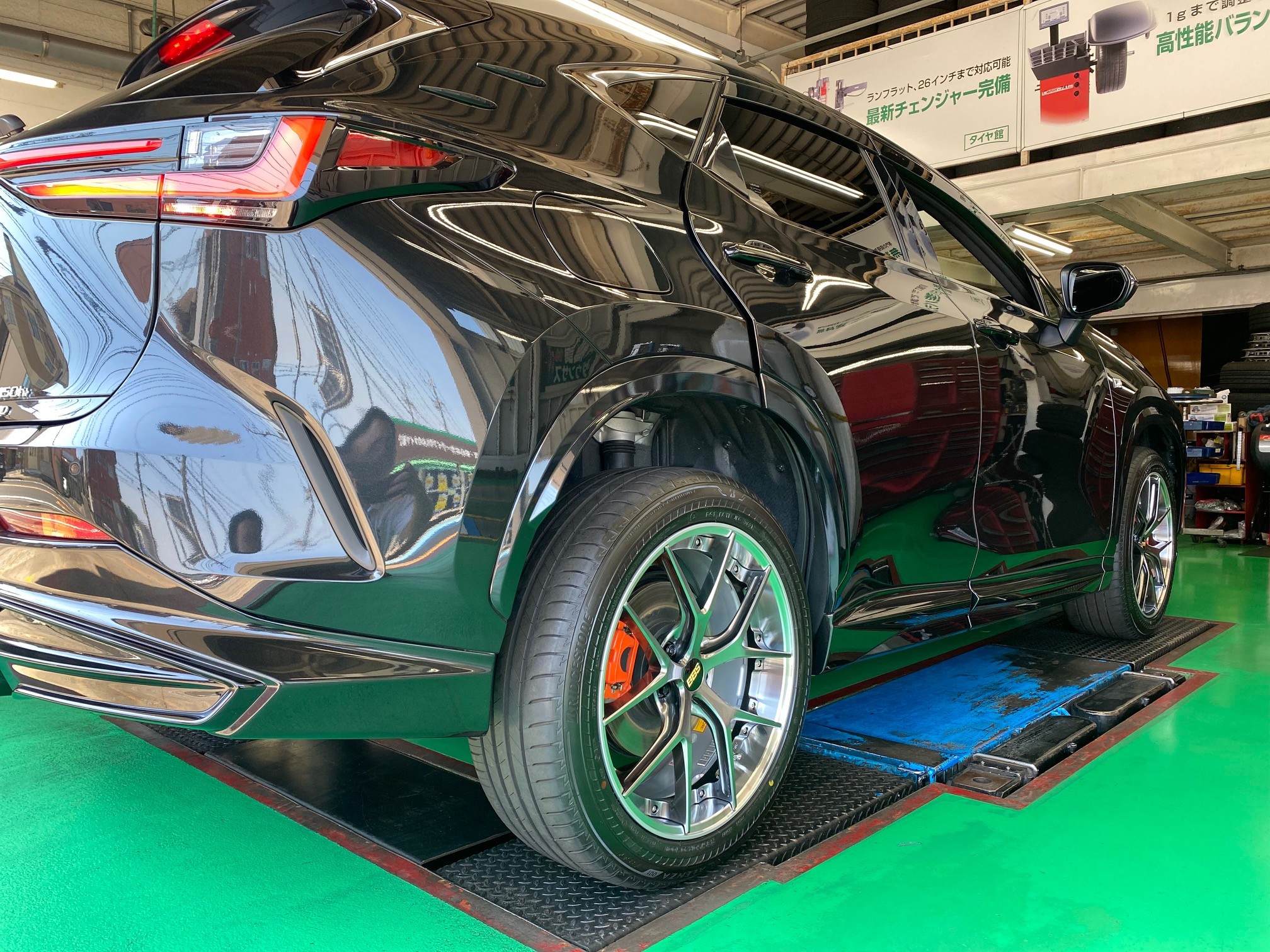 新型レクサスNX BBS RI-S 20インチ 取付 | 店舗おススメ情報 | タイヤ館 瀬谷（神奈川県）
