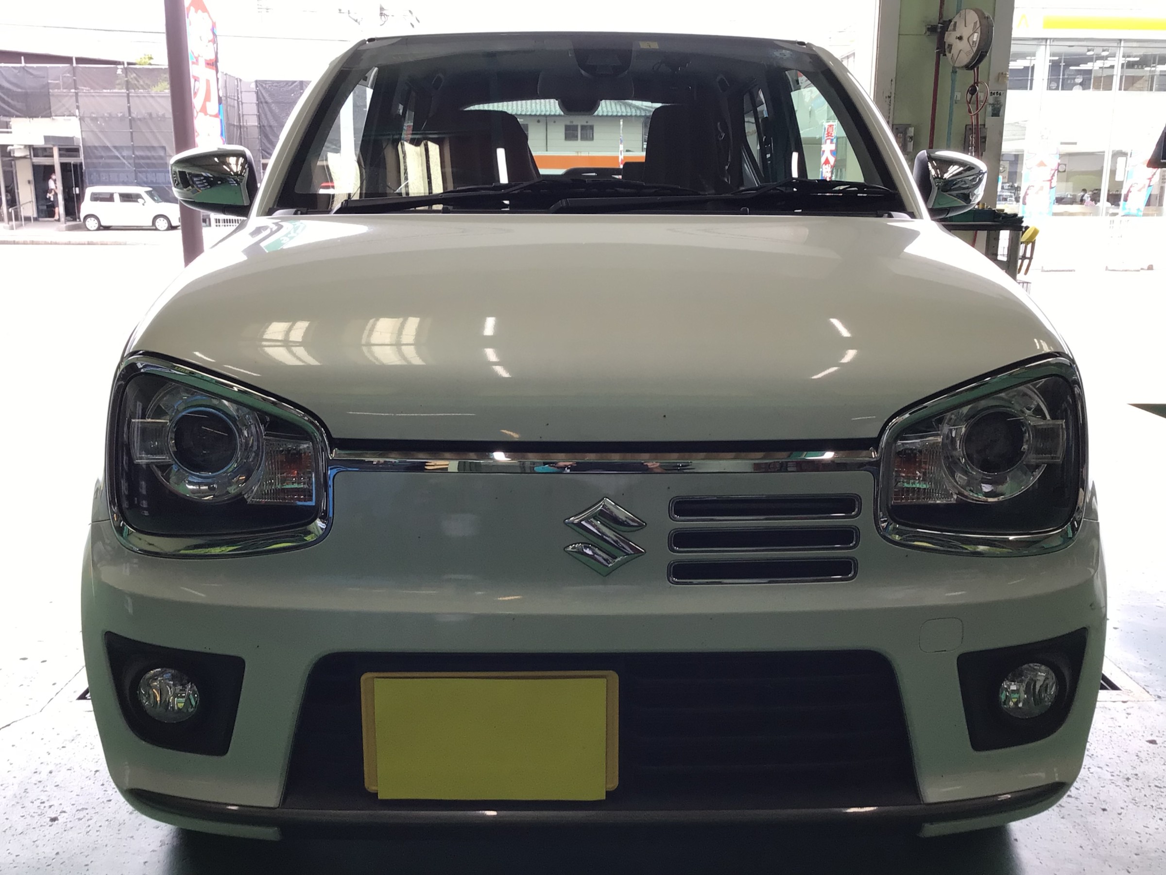 スズキ HA36S型アルト ターボRS夏タイヤ交換&アライメント調整 | 店舗おススメ情報 | タイヤ館 廿日市