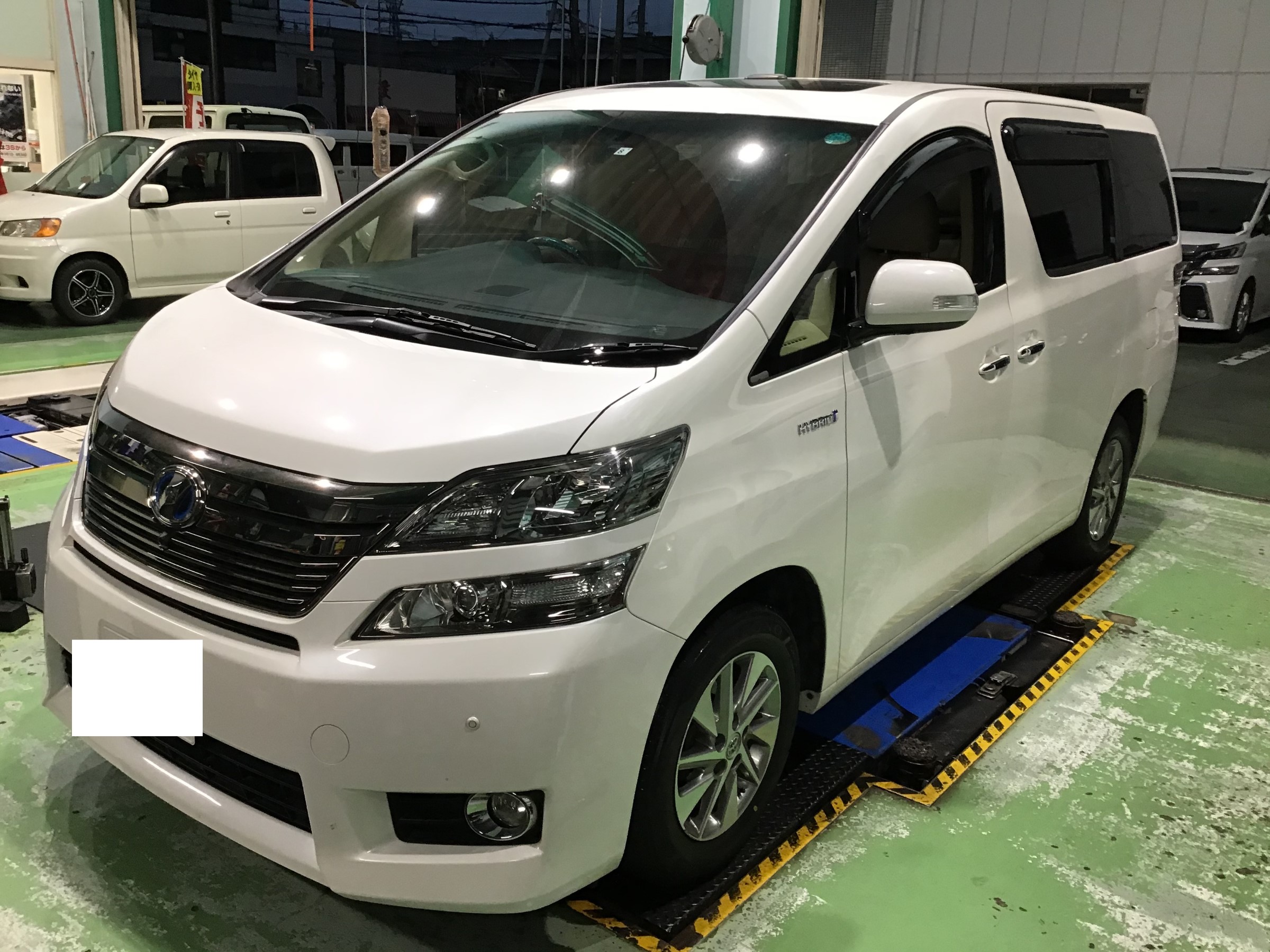 ～ヴェルファイア（ATH20）タイヤ交換～ | 店舗おススメ情報 | タイヤ館 外環伏見（京都府）