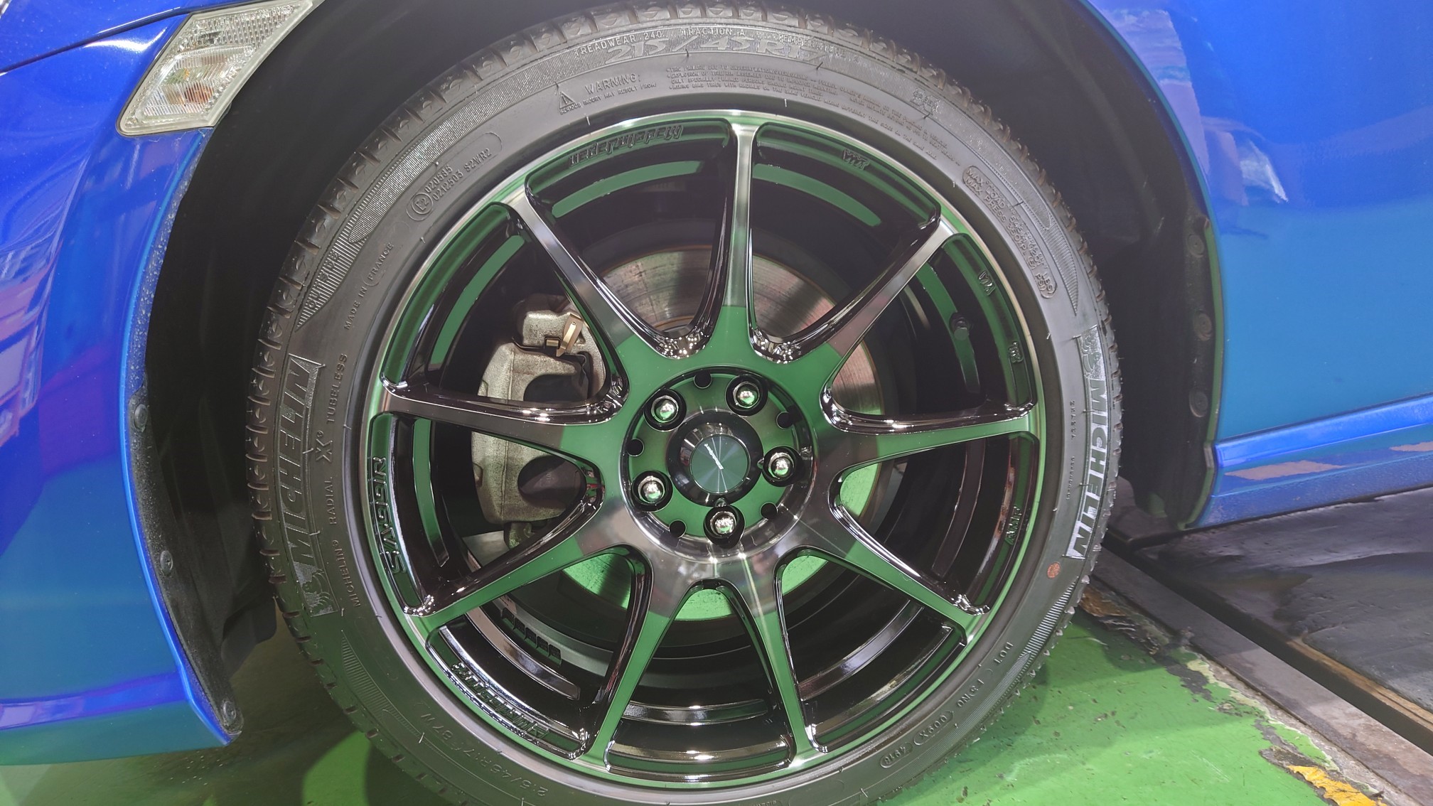 ウェッズスポーツSA99Rホイールへ交換！ | 店舗おススメ情報 | タイヤ館 湯村（山梨県）