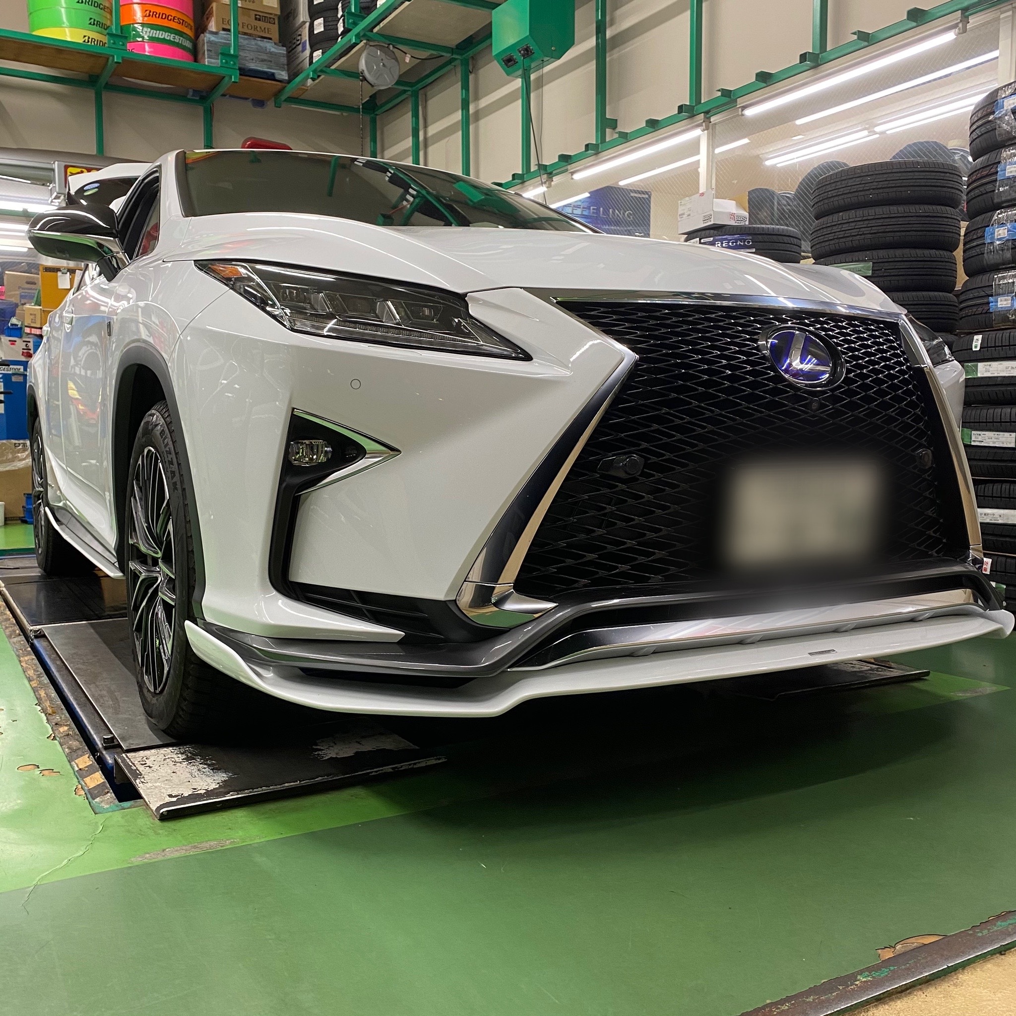 レクサスRX(AL20系)のハイブリッドバッテリー交換 | 店舗おススメ情報 | タイヤ館 北山（京都府）