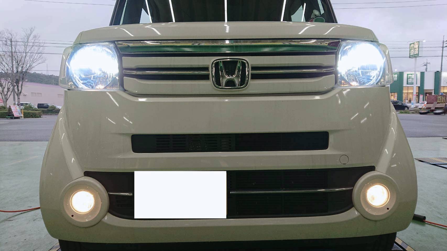 【LED化】N-BOX ヘッドライトにLEDを取り付け♪ | 店舗おススメ情報 | タイヤ館 倉吉（鳥取県）