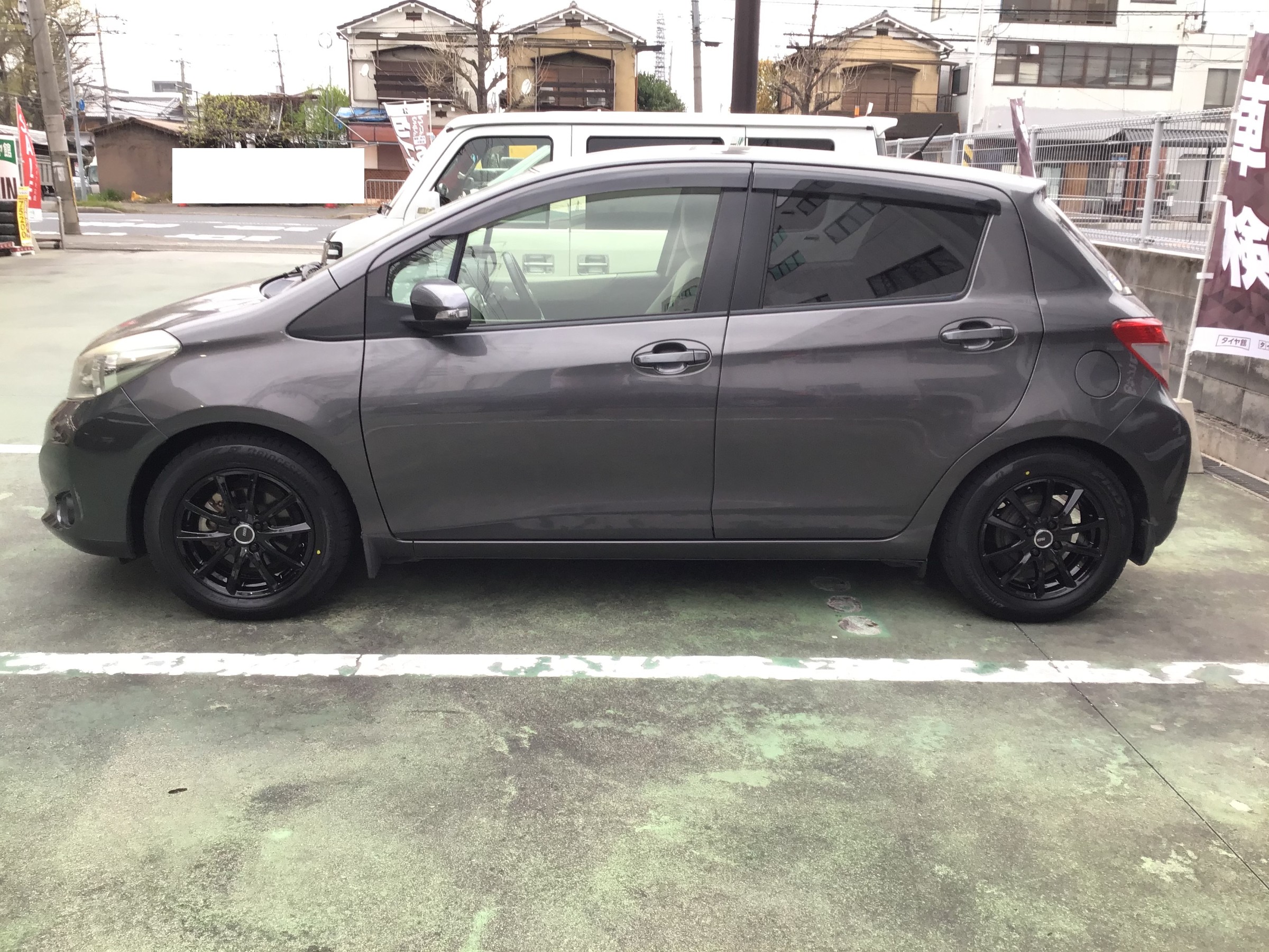 ～トヨタ・ヴィッツ（NSP130）タイヤ交換・ホイール交換～ | 店舗おススメ情報 | タイヤ館 外環伏見（京都府）