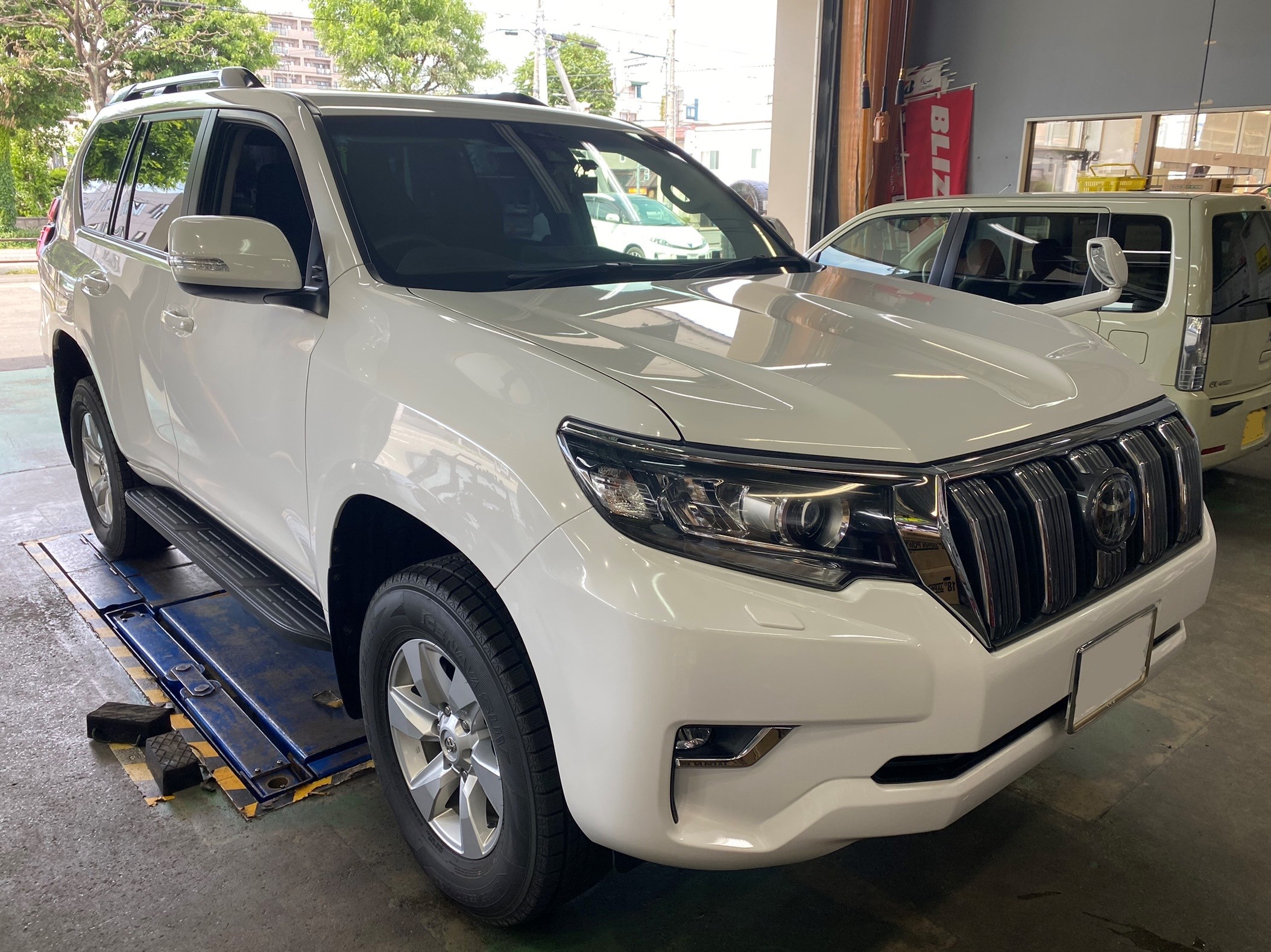 トヨタ ランドクルーザープラド(TRJ150)にRAYS A･LAP装着♪ | 店舗おススメ情報 | タイヤ館 桑園（北海道）