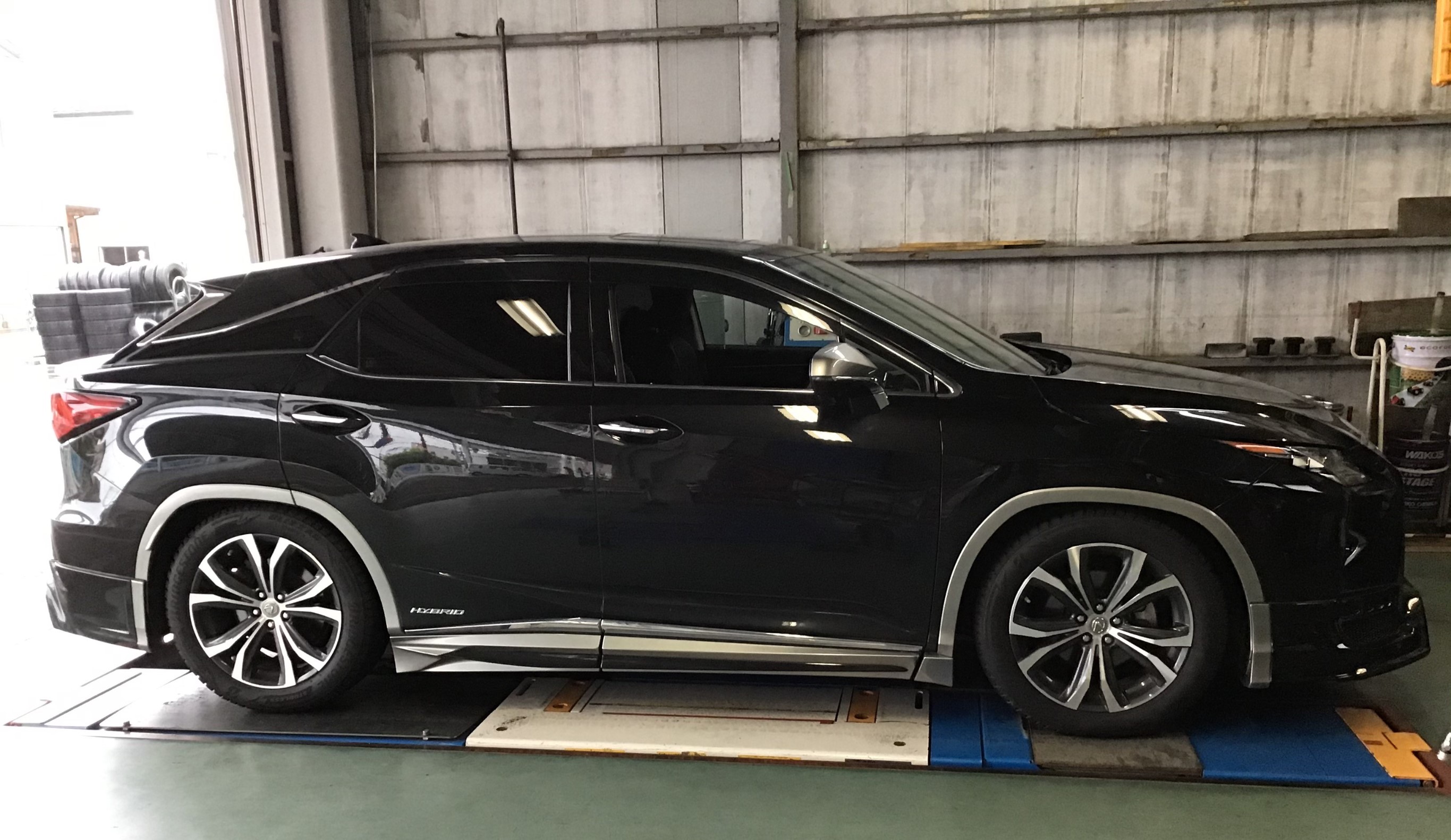 レクサスRX450hL 夏タイヤ交換＆アライメント | 店舗おススメ情報 | タイヤ館 石巻（宮城県）