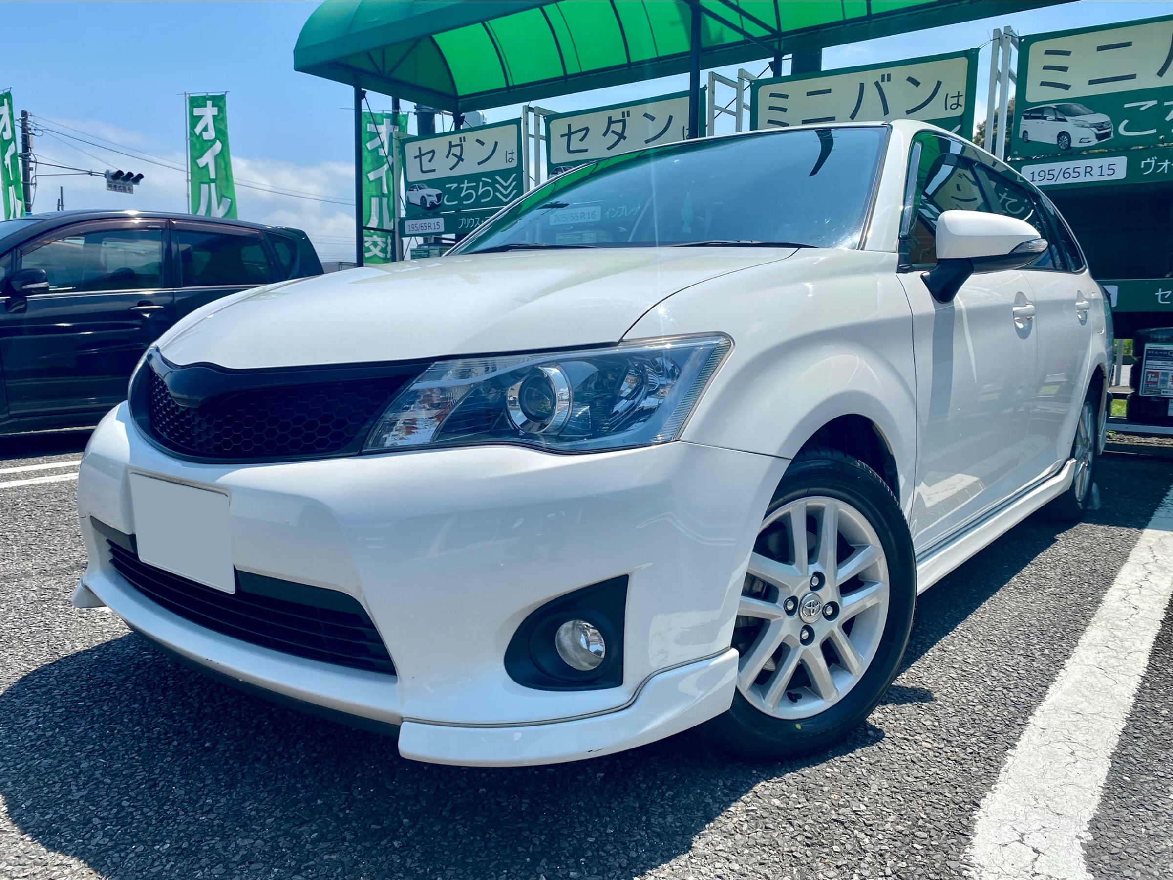 【トヨタ・カローラフィールダー・NZE161】車検のご依頼ありがとうございます。 | 店舗おススメ情報 | タイヤ館 土浦北インター