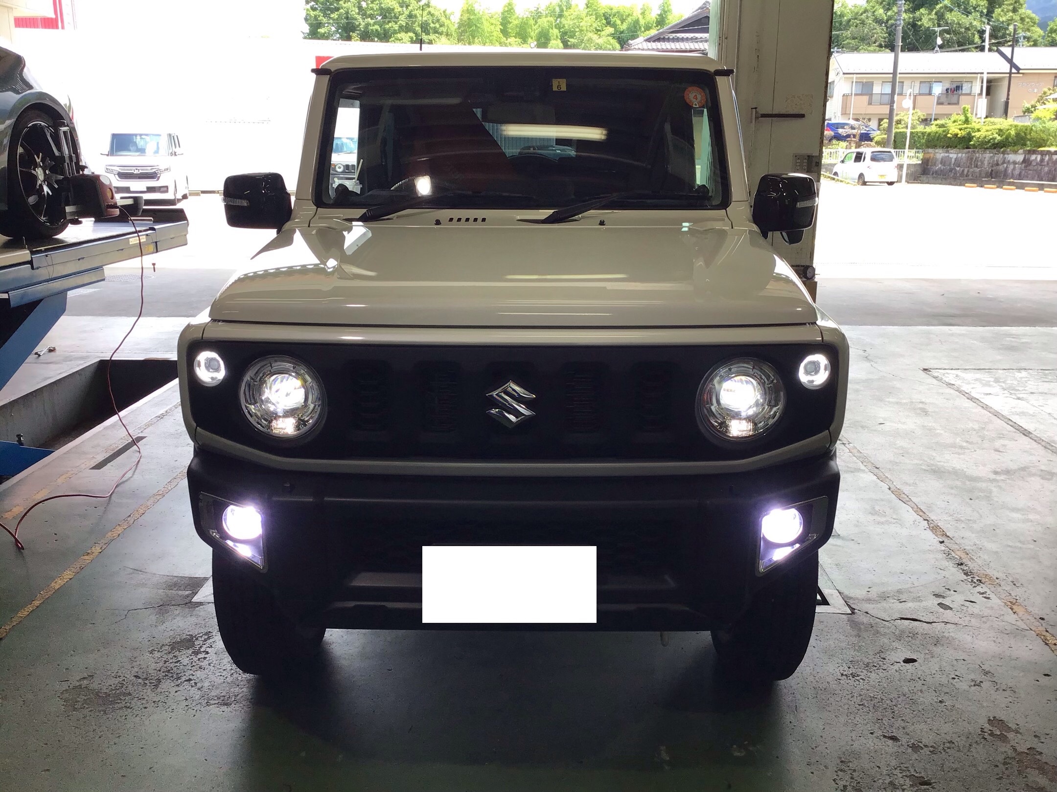 JB64 ジムニー ウインカーLED化 & フォグランプLEDバルブに交換 | 店舗おススメ情報 | タイヤ館 中津川（岐阜県）