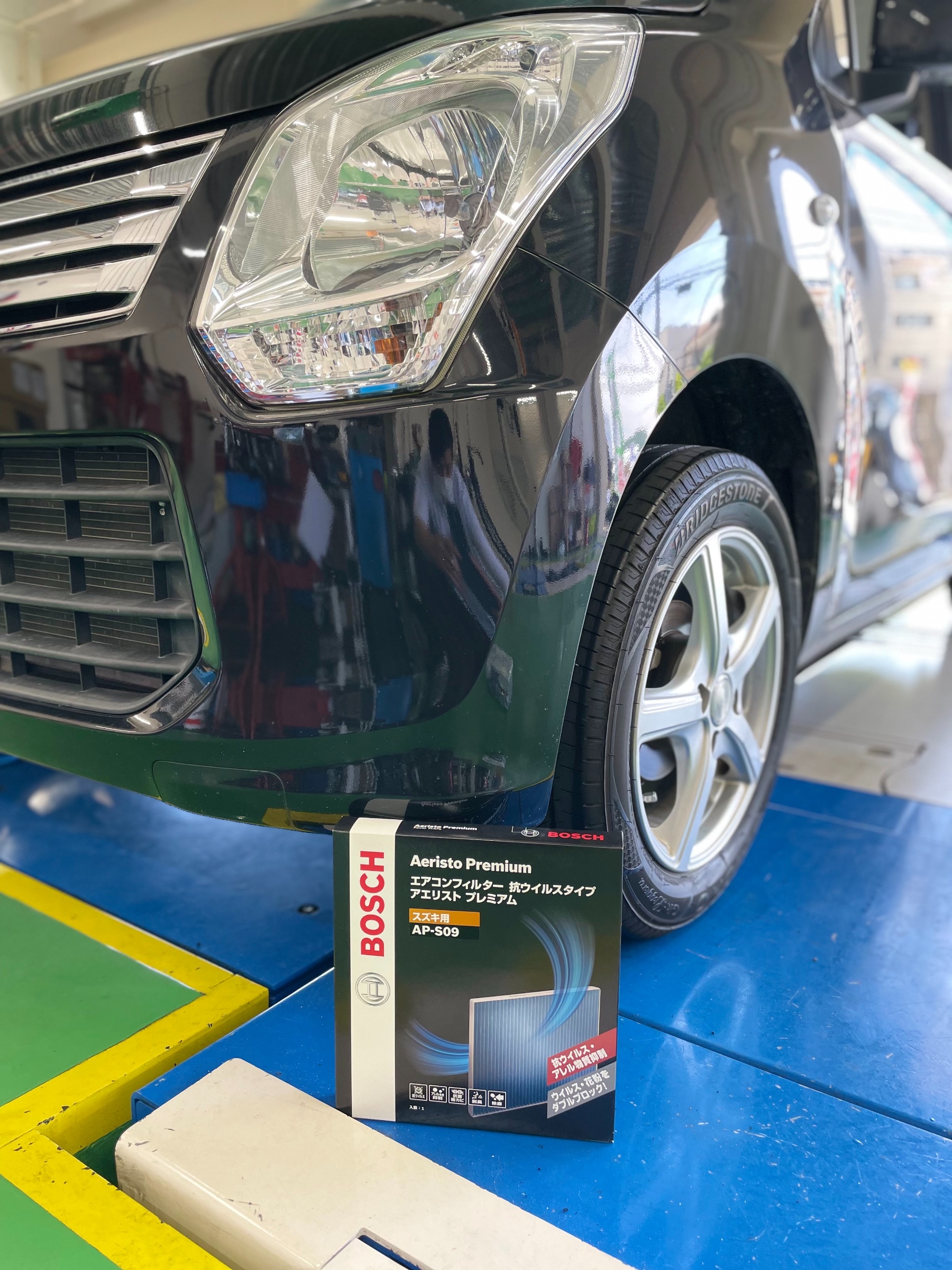 スズキ ワゴンR MH34S エアコンフィルター交換 | 店舗おススメ情報 | タイヤ館 姫路（兵庫県）