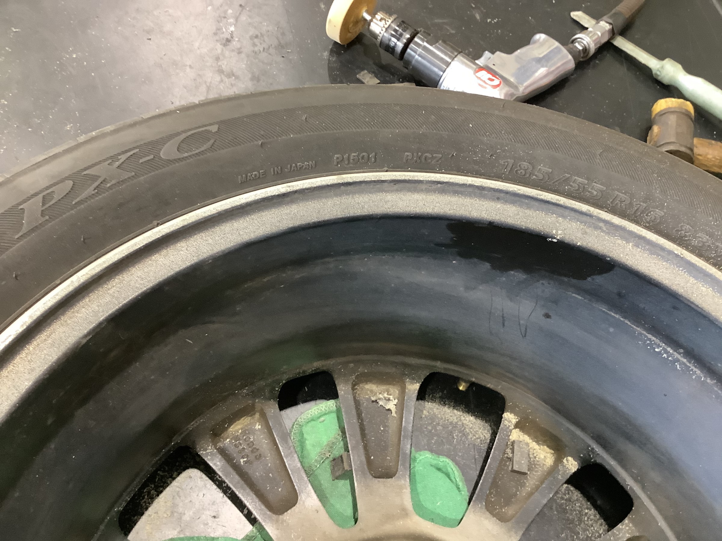 フィットハイブリッド RS（GP4）にプレイズ付けてアライメント | 店舗おススメ情報 | タイヤ館 厚別（北海道）