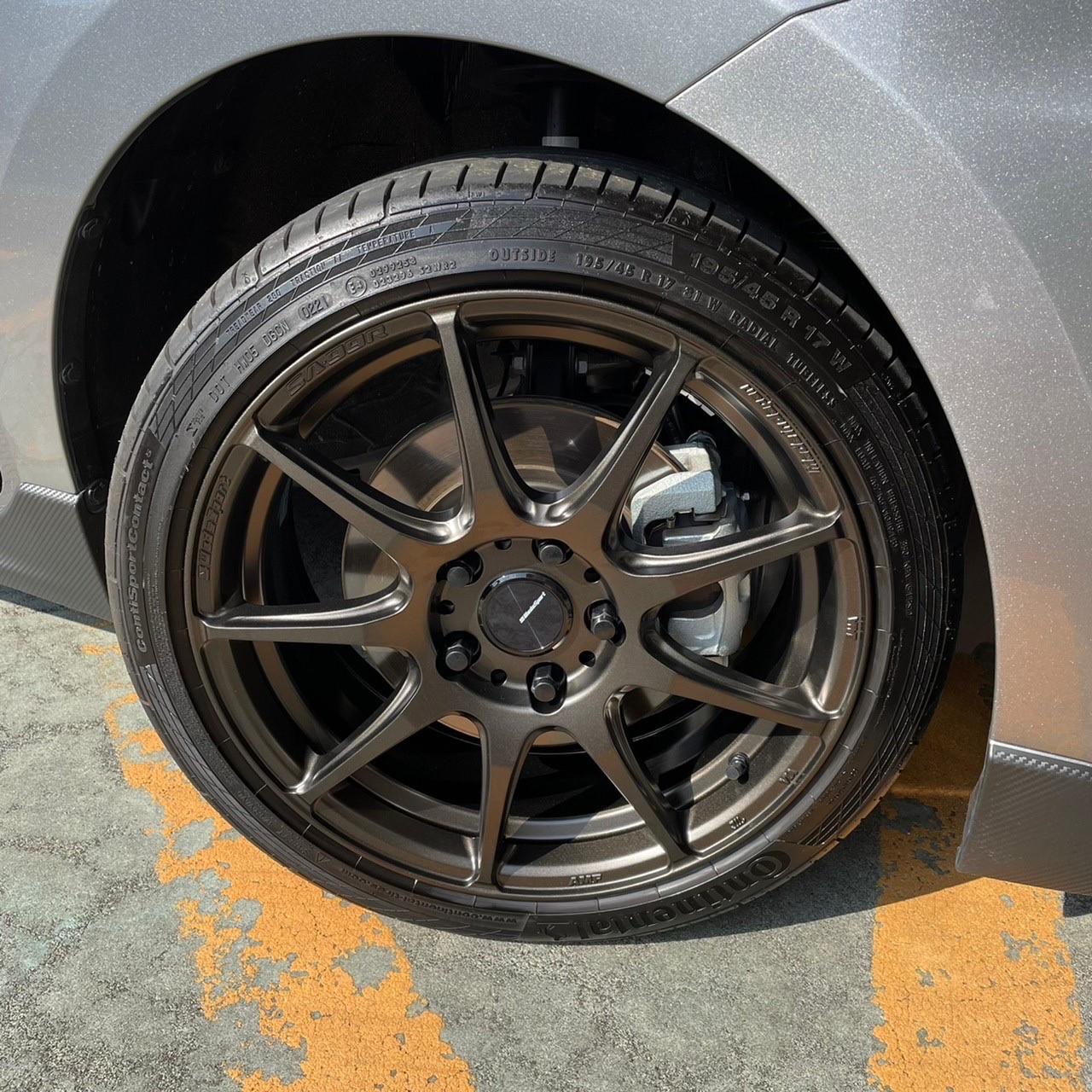 スイフトスポーツ ZC33S クロス装着しました☆ | 店舗おススメ情報 | タイヤ館 大津（滋賀県）