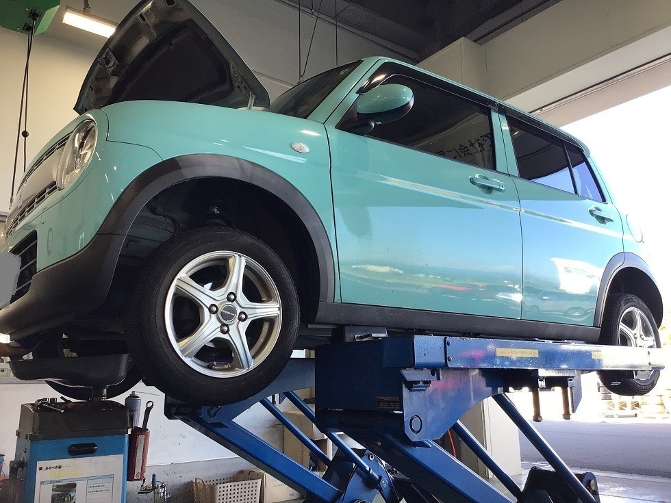 ★スズキ アルトラパン DBA-HE33S エンジンオイル交換 | 店舗おススメ情報 | タイヤ館 各務原（岐阜県）