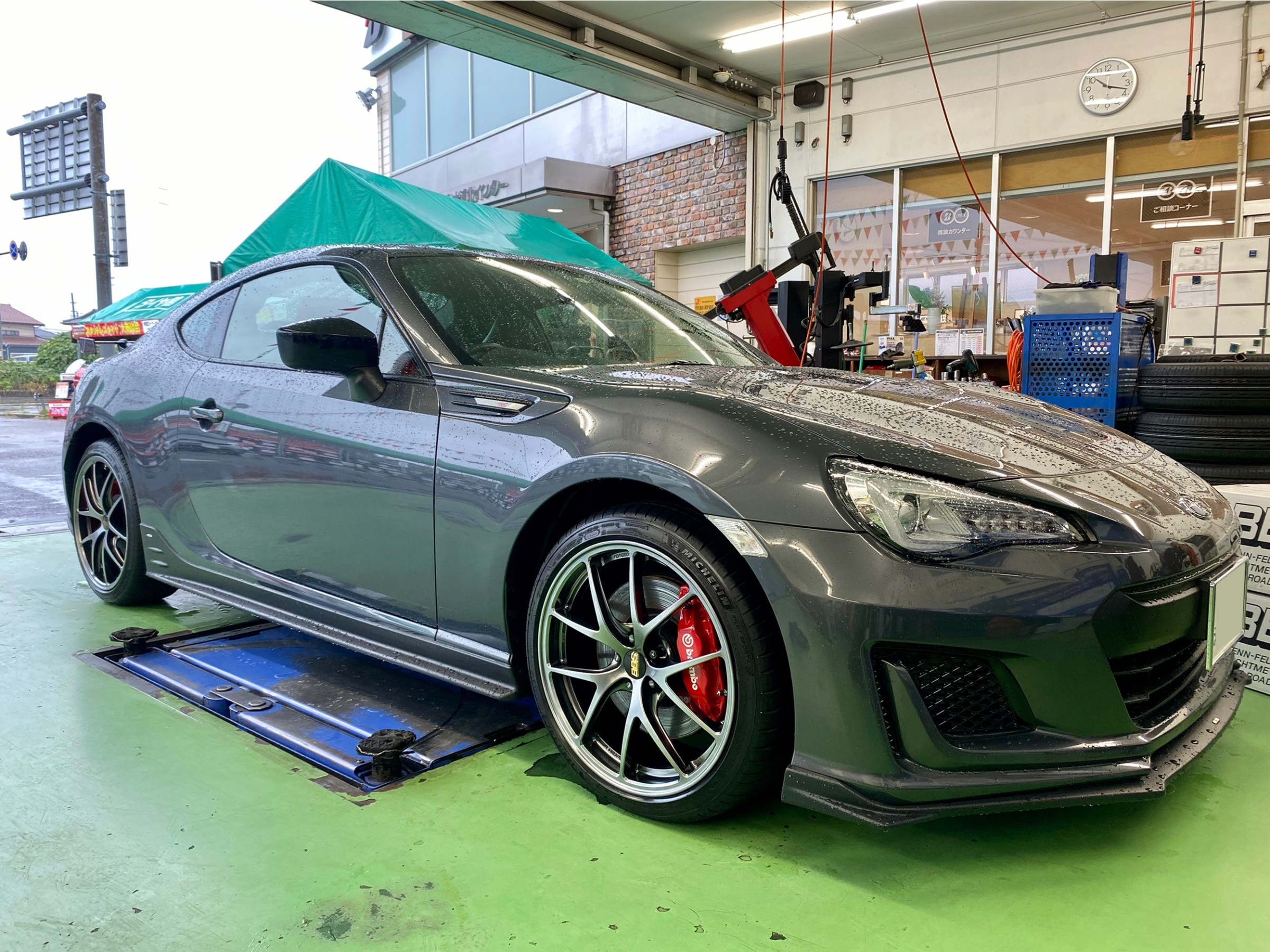 【スバル・BRZ・ZC6】BBSホイール取付 | 店舗おススメ情報 | タイヤ館 土浦北インター（茨城県）