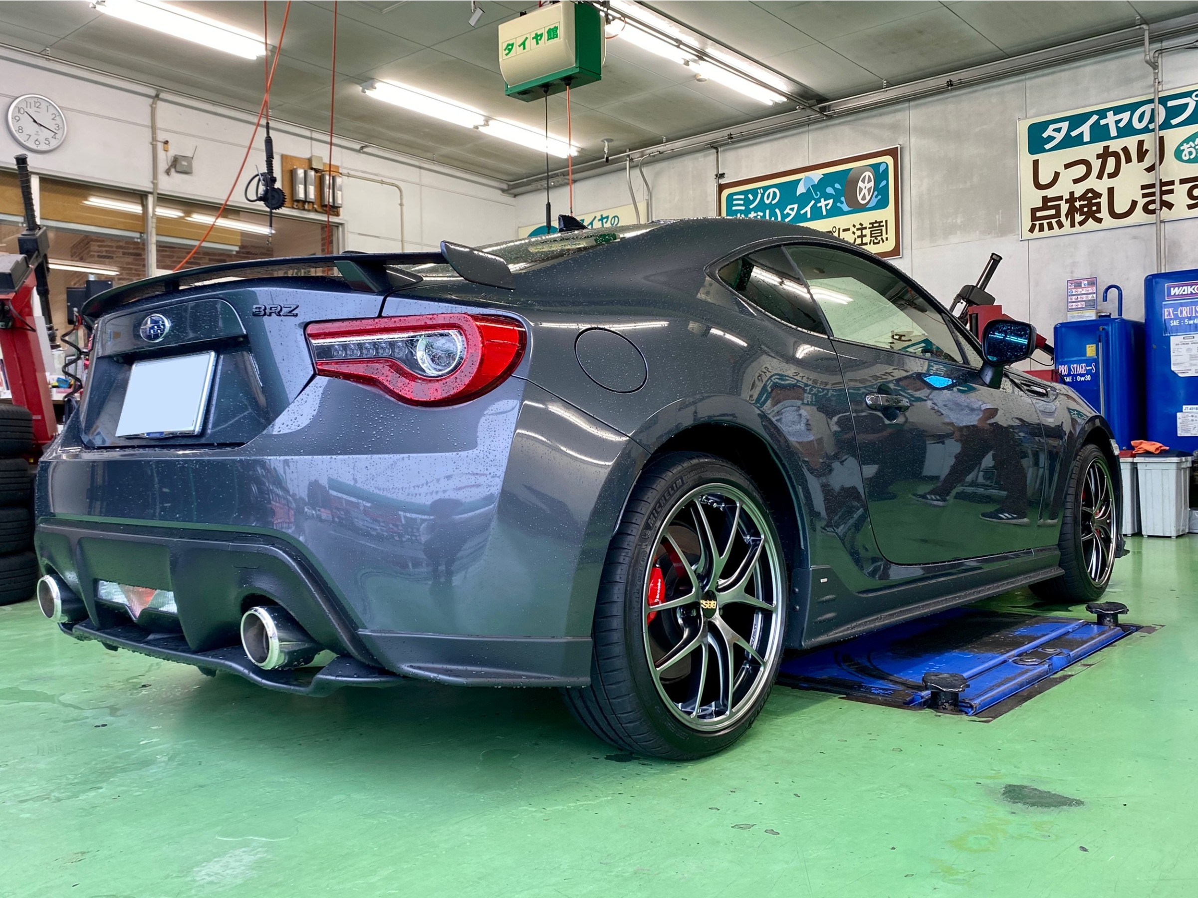 【スバル・BRZ・ZC6】BBSホイール取付 | 店舗おススメ情報 | タイヤ館 土浦北インター（茨城県）
