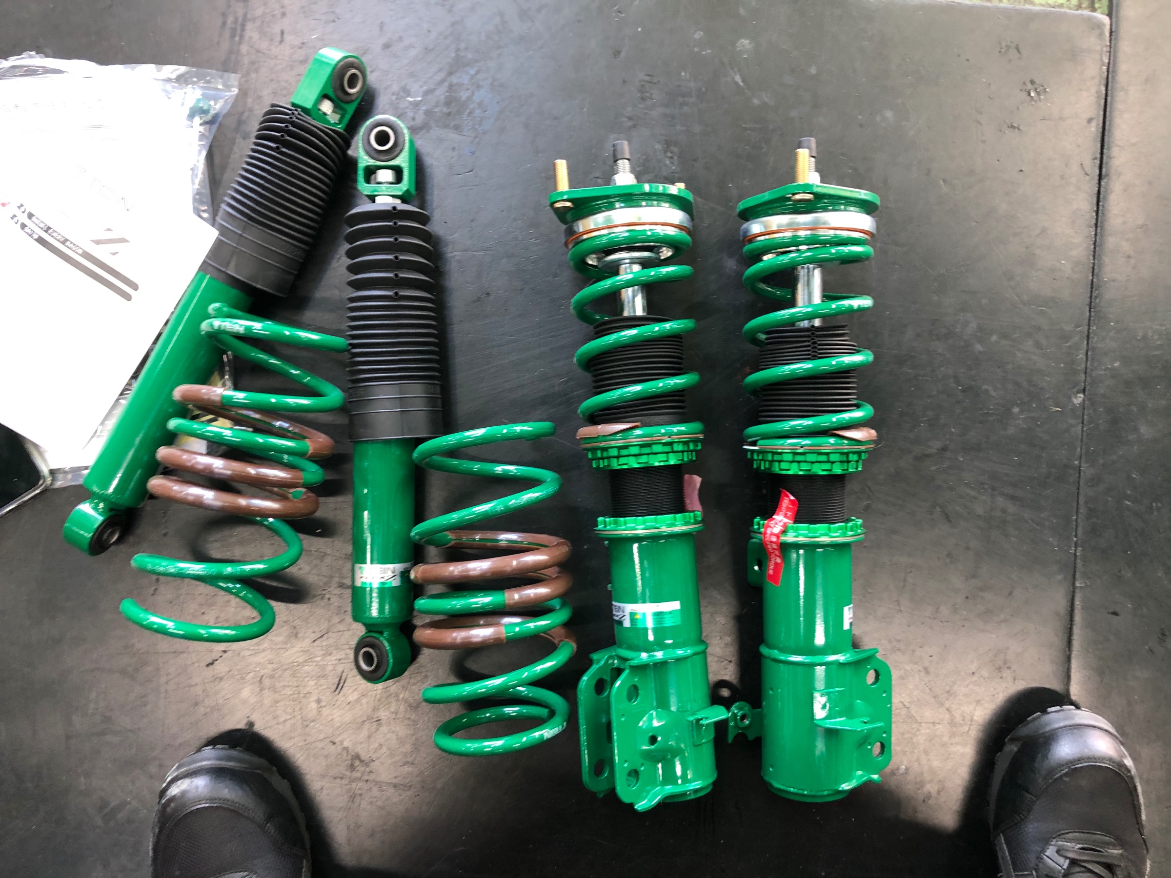 DA17WエヴリイワゴンにTEIN フレックスZ取り付け♪ | 店舗おススメ情報 | タイヤ館 東大阪（大阪府）