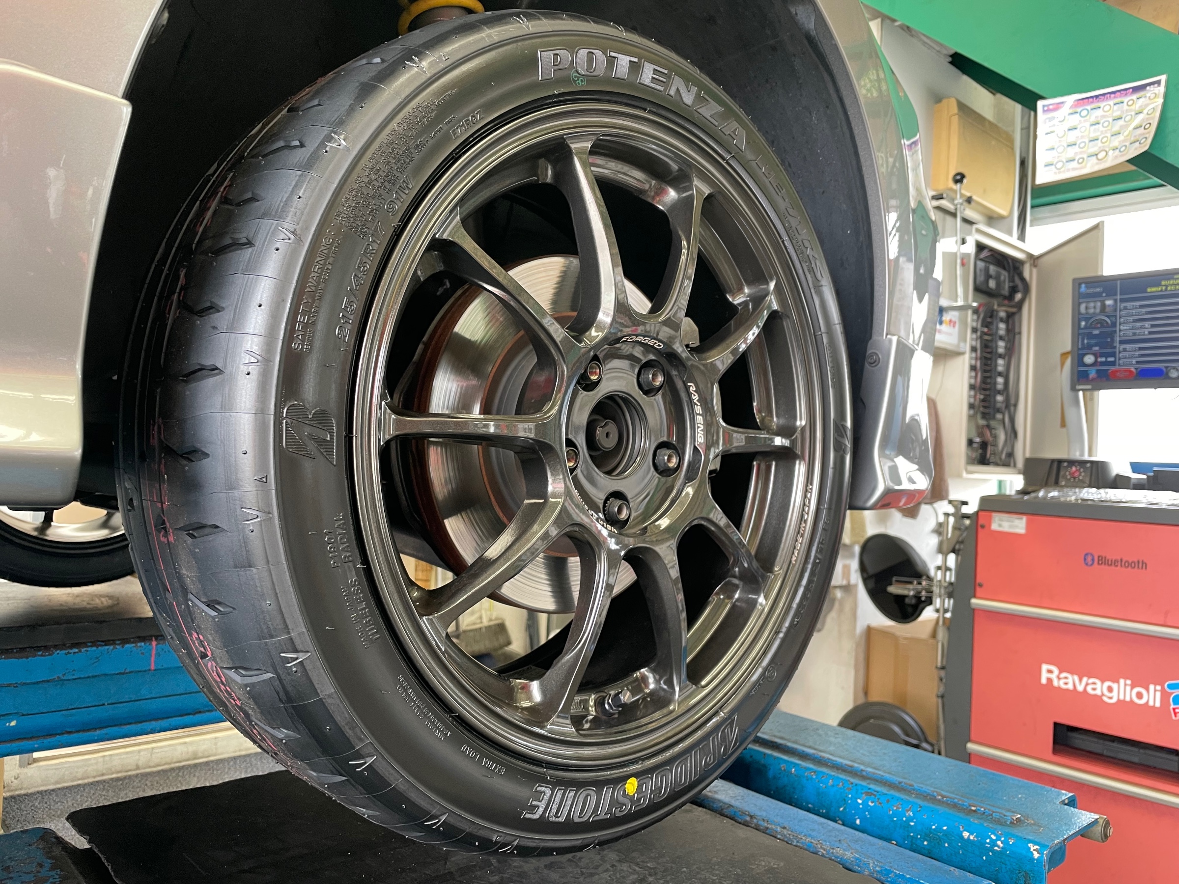 ZC33S スイフトスポーツ ポテンザRE-71RS装着^ ^ | 店舗おススメ情報 | タイヤ館 加古川中央（兵庫県）