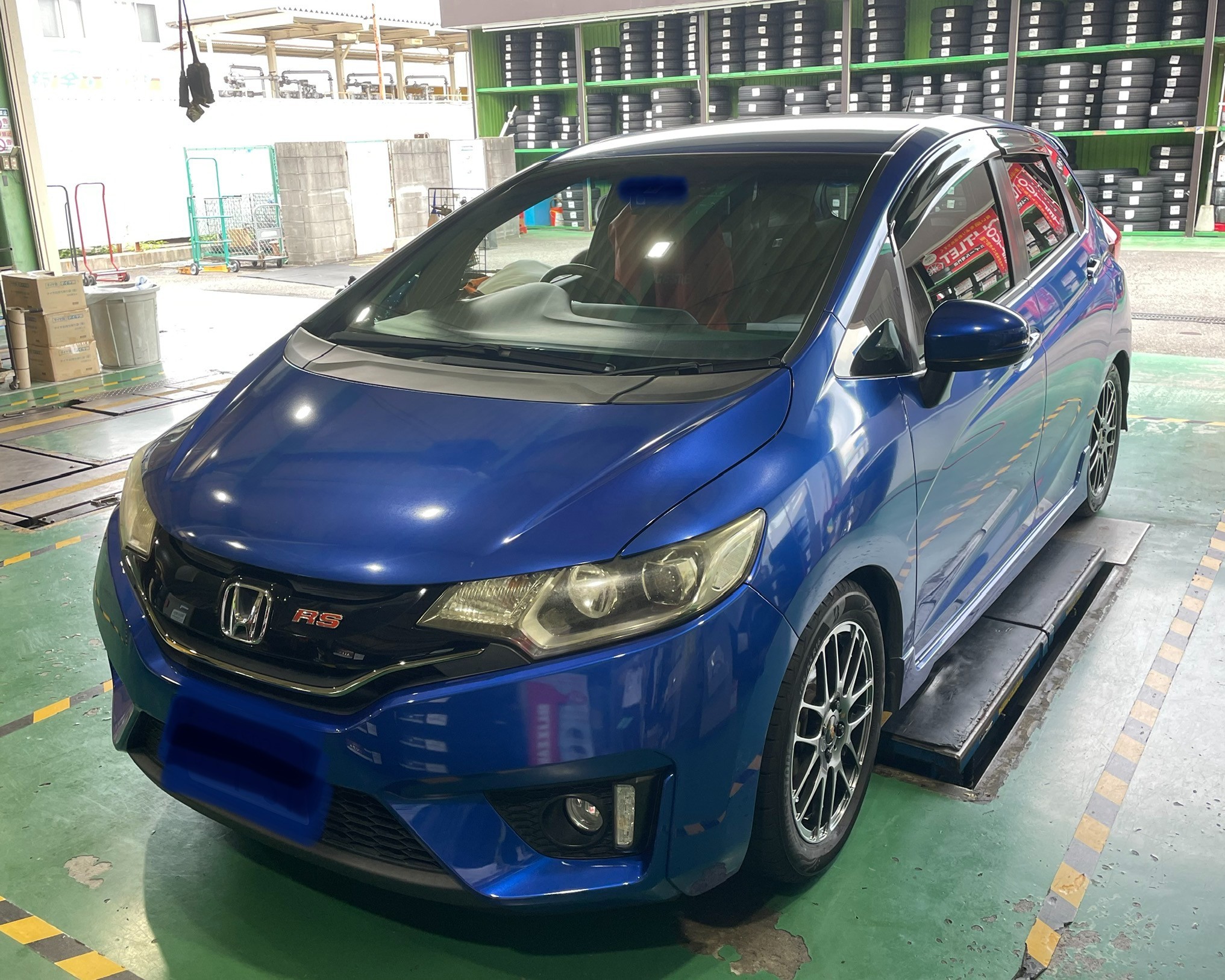 ★【ホンダ・DBA-GK5・フィット】BBS RE-L2/RE5016 取付 | 店舗おススメ情報 | タイヤ館 川越（三重県）