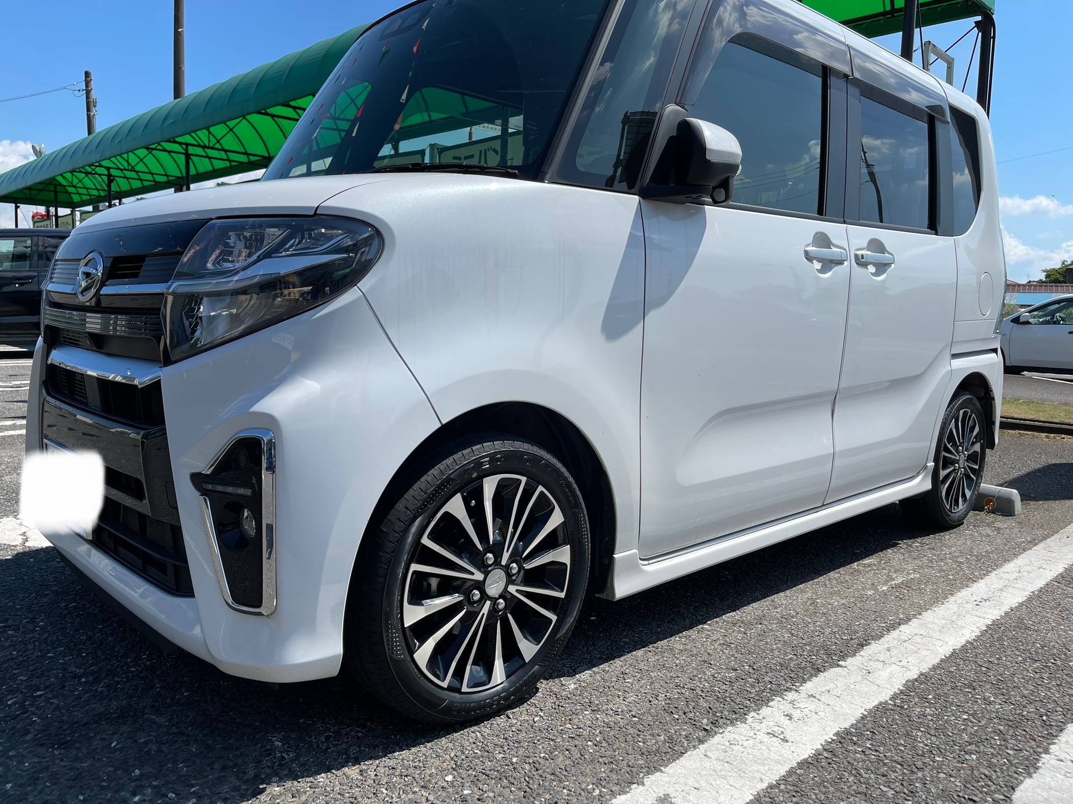 【ダイハツ・タント・LA650】タイヤ交換 REGNO | 店舗おススメ情報 | タイヤ館 土浦北インター