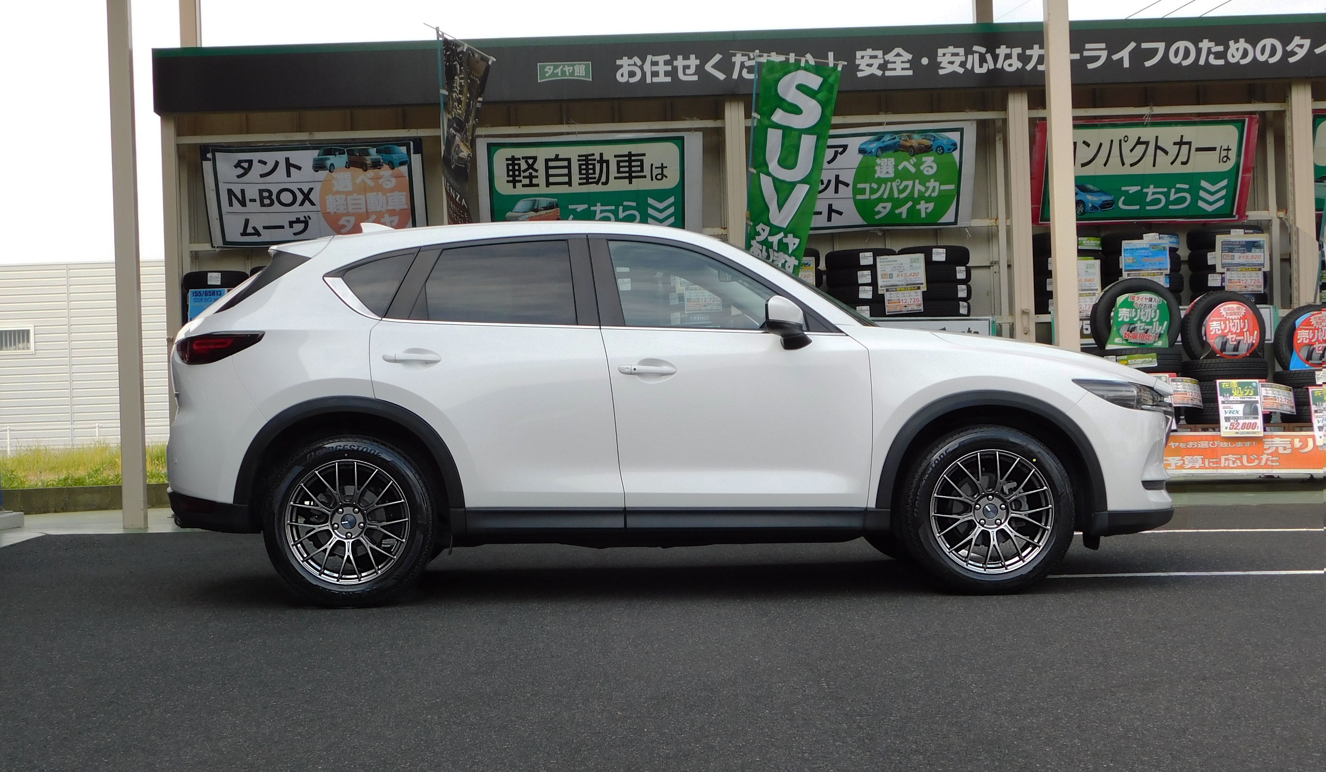 【MAZDA CX-5】ALENZA LX100 ＋ ENKEI PerformanceLine PFM1 | マツダ CX-5 タイヤ タイヤ・ホイール関連 > タイヤ・ホイール交換 ...