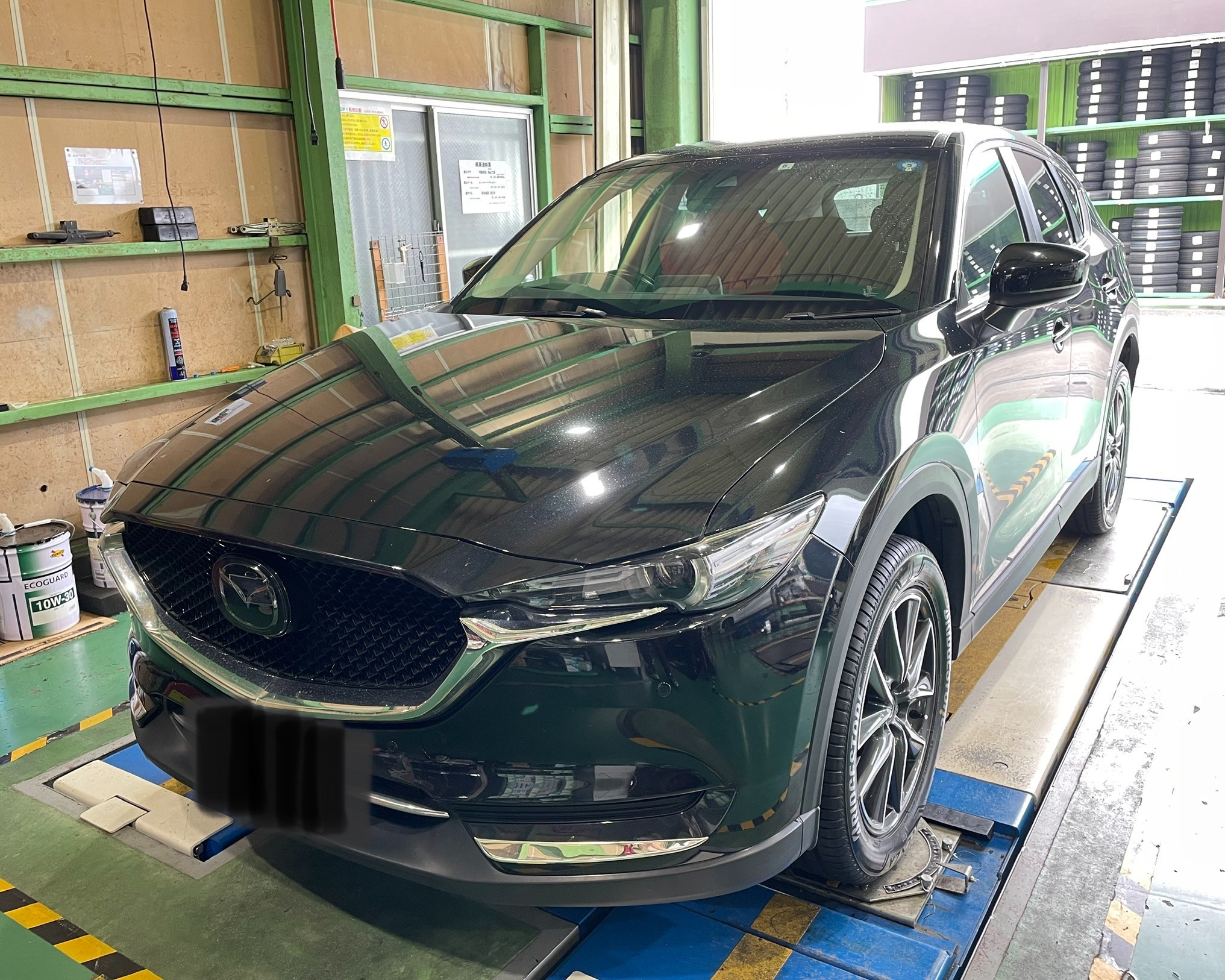 ★【マツダ・3DA-KF2P・CX-5】夏タイヤ交換&アライメント測定·調整 | 店舗おススメ情報 | タイヤ館 川越（三重県）