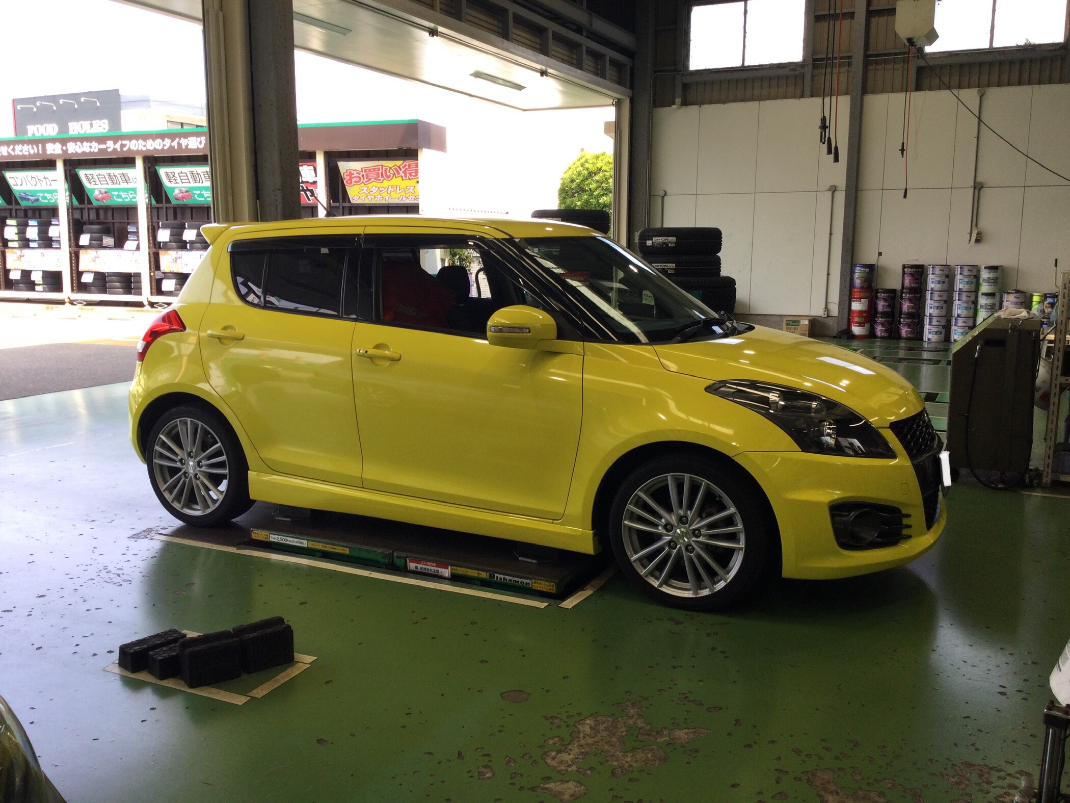 SUZUKI SWIFTsport ZC32S | スズキ スイフトスポーツ タイヤ タイヤ・ホイール関連 > 4輪トータルアライメント調整 ...