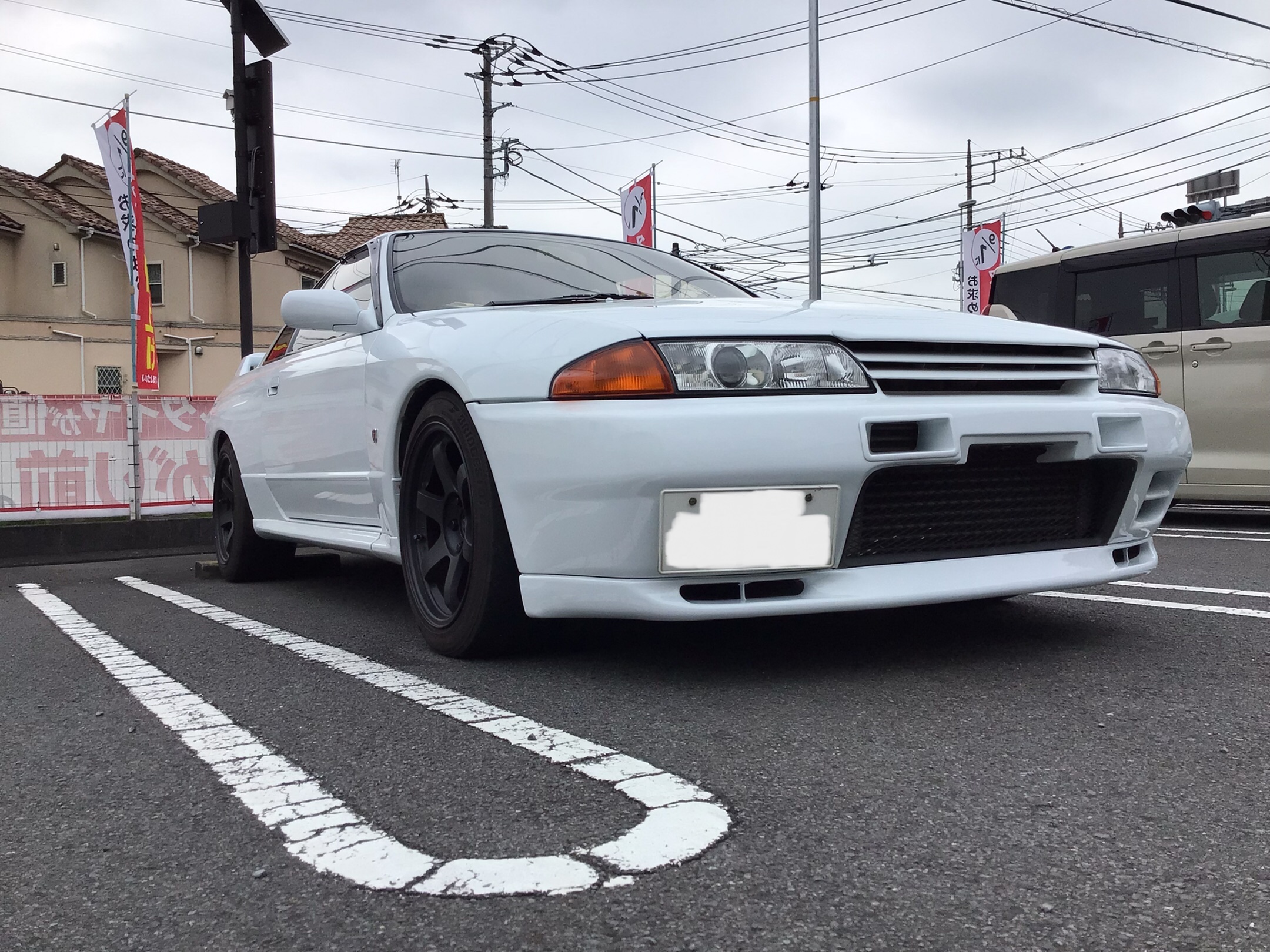 日産 R32 スカイライン ADVAN Racing RS-DF 鍛造ホイール装着♬ | 店舗おススメ情報 | タイヤ館 相模原