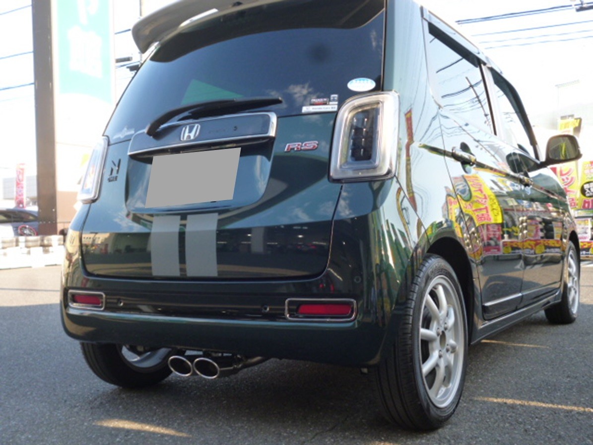 レーシーな見た目に☆N-ONE（JG3）マフラー取付☆ | 店舗おススメ情報 | タイヤ館 かわごえ（埼玉県）