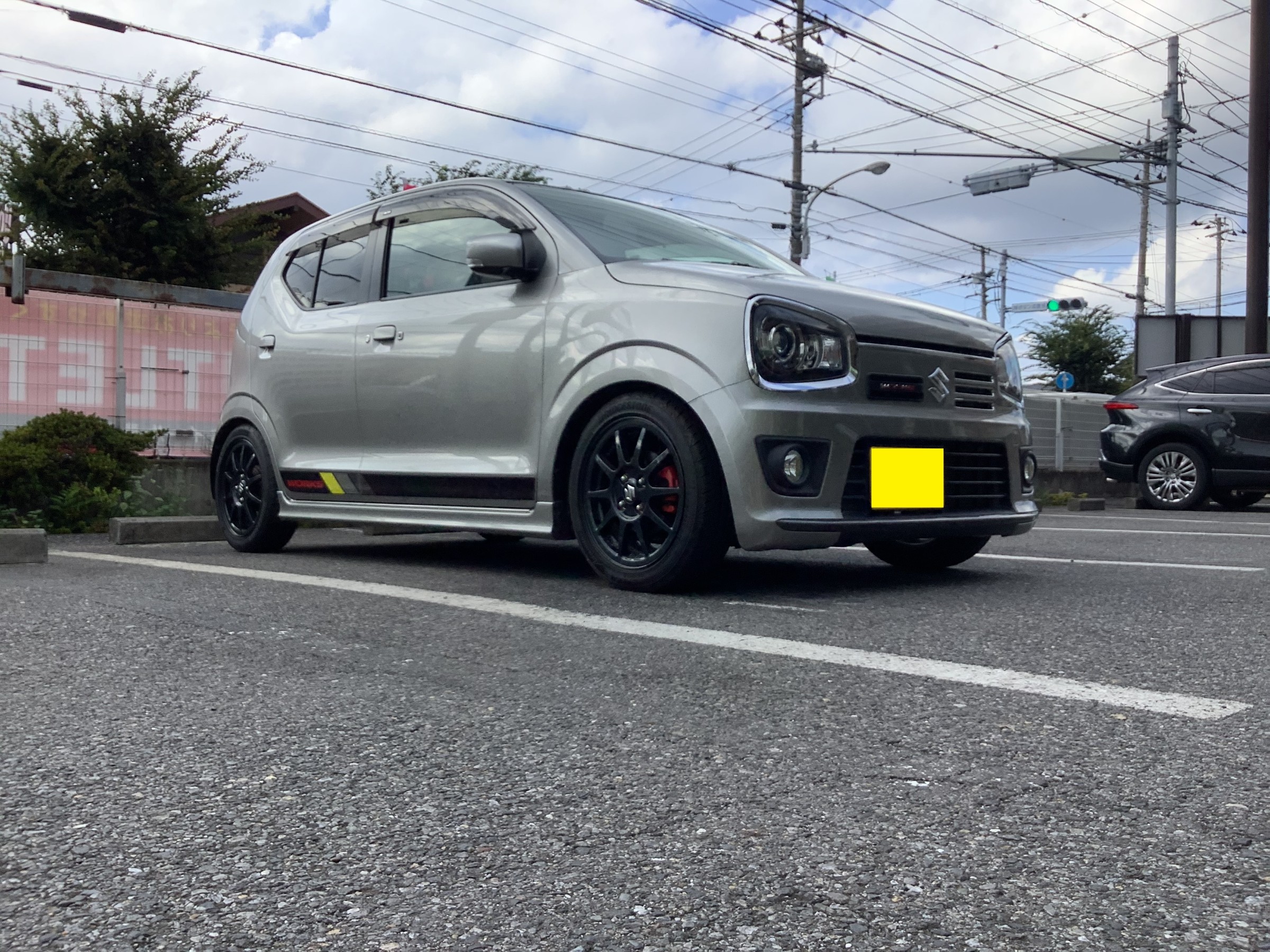 HA36S型アルトワークス、車高調取付！ | 店舗おススメ情報 | タイヤ館 鎌ヶ谷（千葉県）