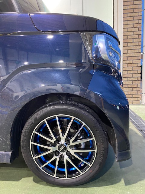 ホンダ N-BOX × RX27 × アルミブラックナット | 店舗おススメ情報 | タイヤ館 箕輪（長野県）