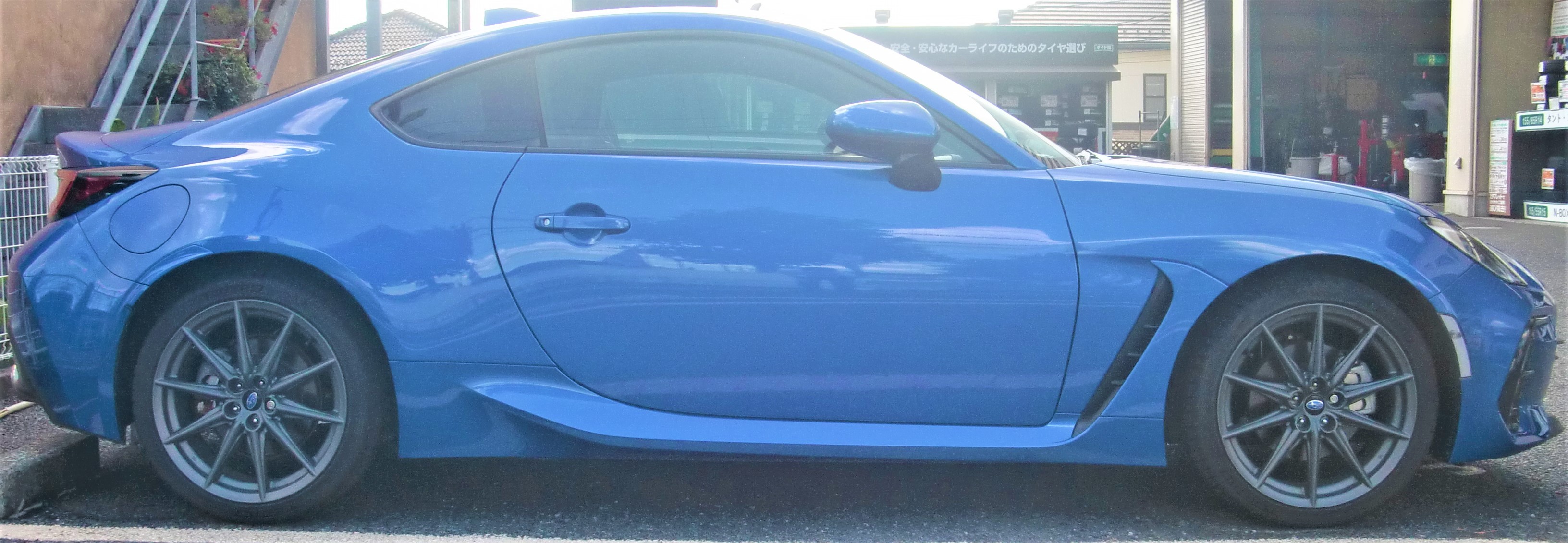 ZD8型BRZ、ダウンサスのお取り付け＆アライメント調整！ | 店舗おススメ情報 | タイヤ館 おゆみ野（千葉県）