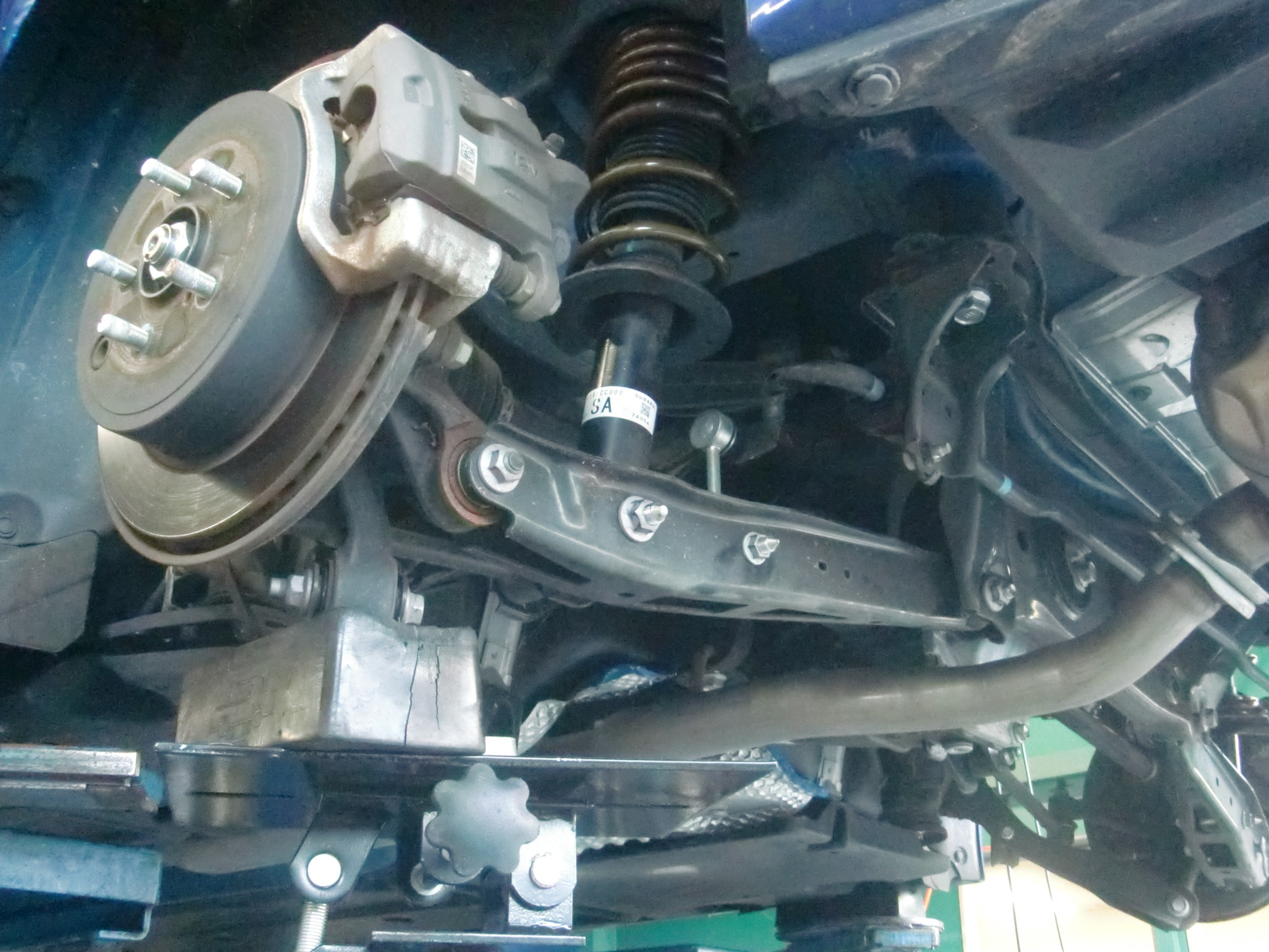 ZD8型BRZ、ダウンサスのお取り付け＆アライメント調整！ | 店舗おススメ情報 | タイヤ館 おゆみ野（千葉県）