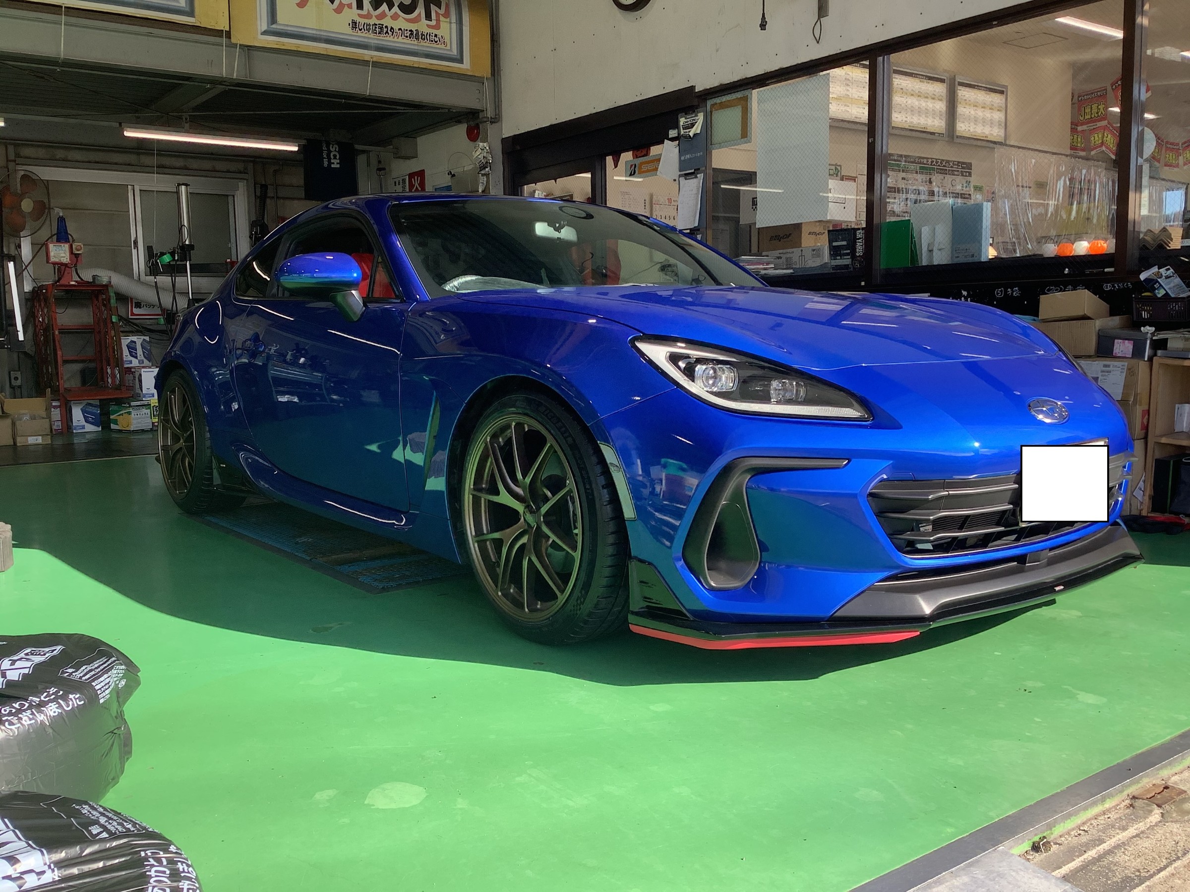 BRZ（ZD8） BBSホイールへ！！ | 店舗おススメ情報 | タイヤ館 諫早（長崎県）