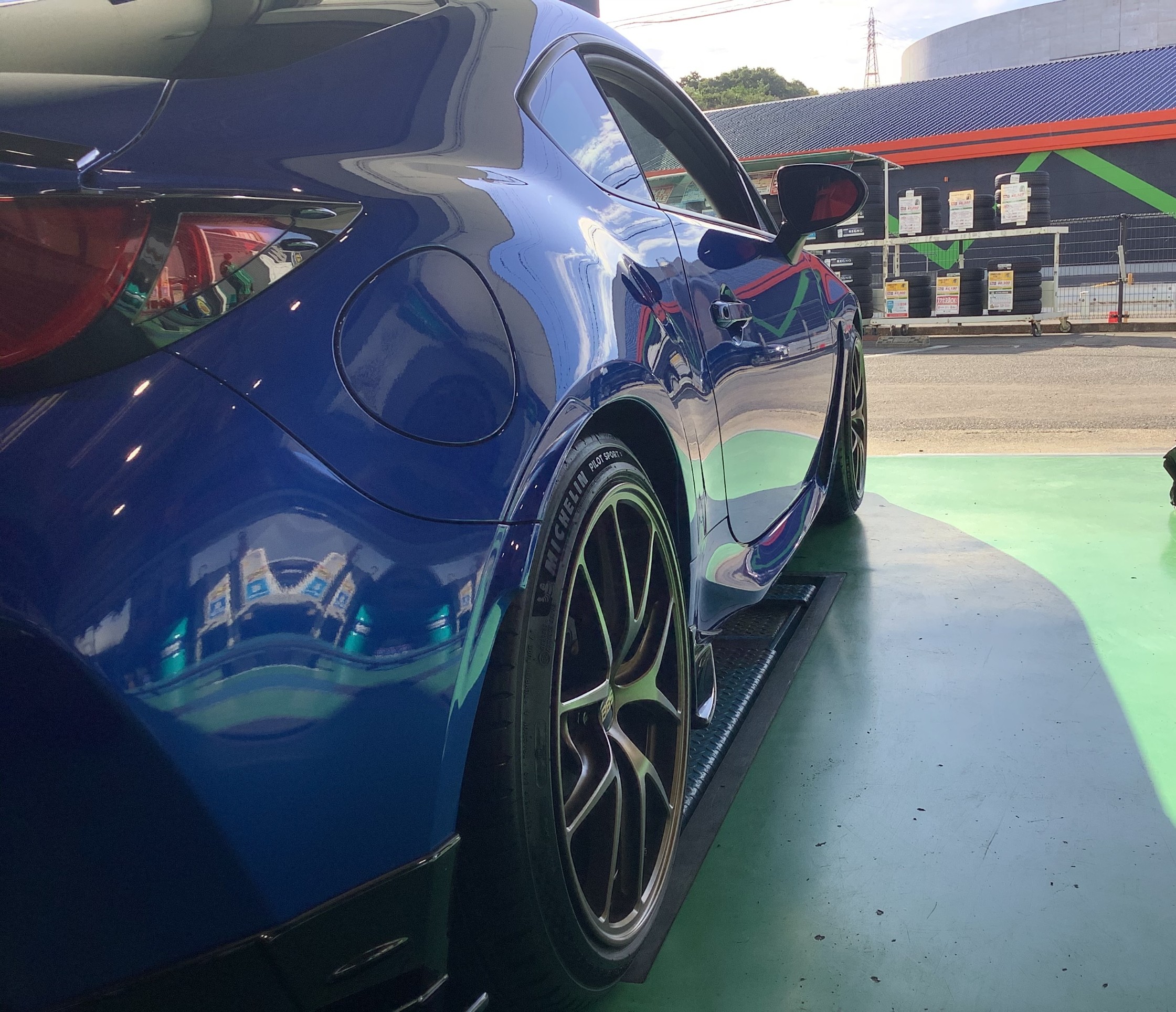 BRZ（ZD8） BBSホイールへ！！ | 店舗おススメ情報 | タイヤ館 諫早（長崎県）