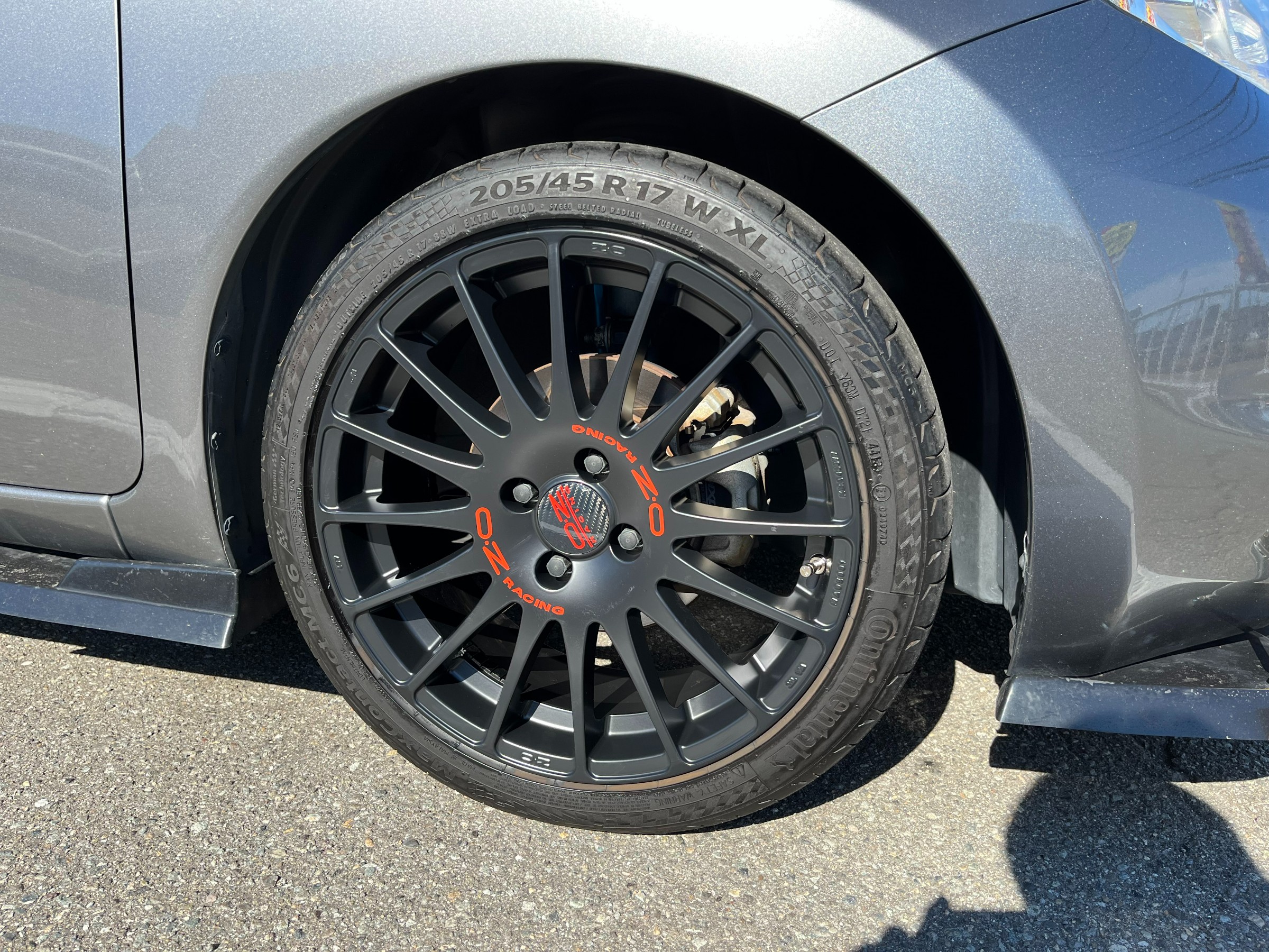 NOTE IMPULリアハーフスポイラー取付＆OZ･RACINGホイール交換 | 店舗おススメ情報 | タイヤ館 金沢東（石川県）