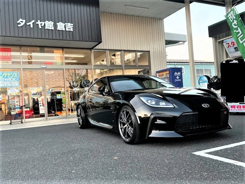 【TOYOTA GR86】 ローダウン後 アライメント調整☆彡 | 店舗おススメ情報 | タイヤ館 倉吉（鳥取県）