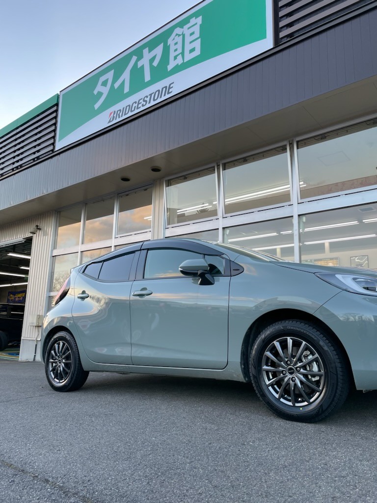 AR12ぞくぞく取付♪ ～アクアにVRX3セット～ ※明日は水曜定休日 | 店舗おススメ情報 | タイヤ館 盛岡北（岩手県）