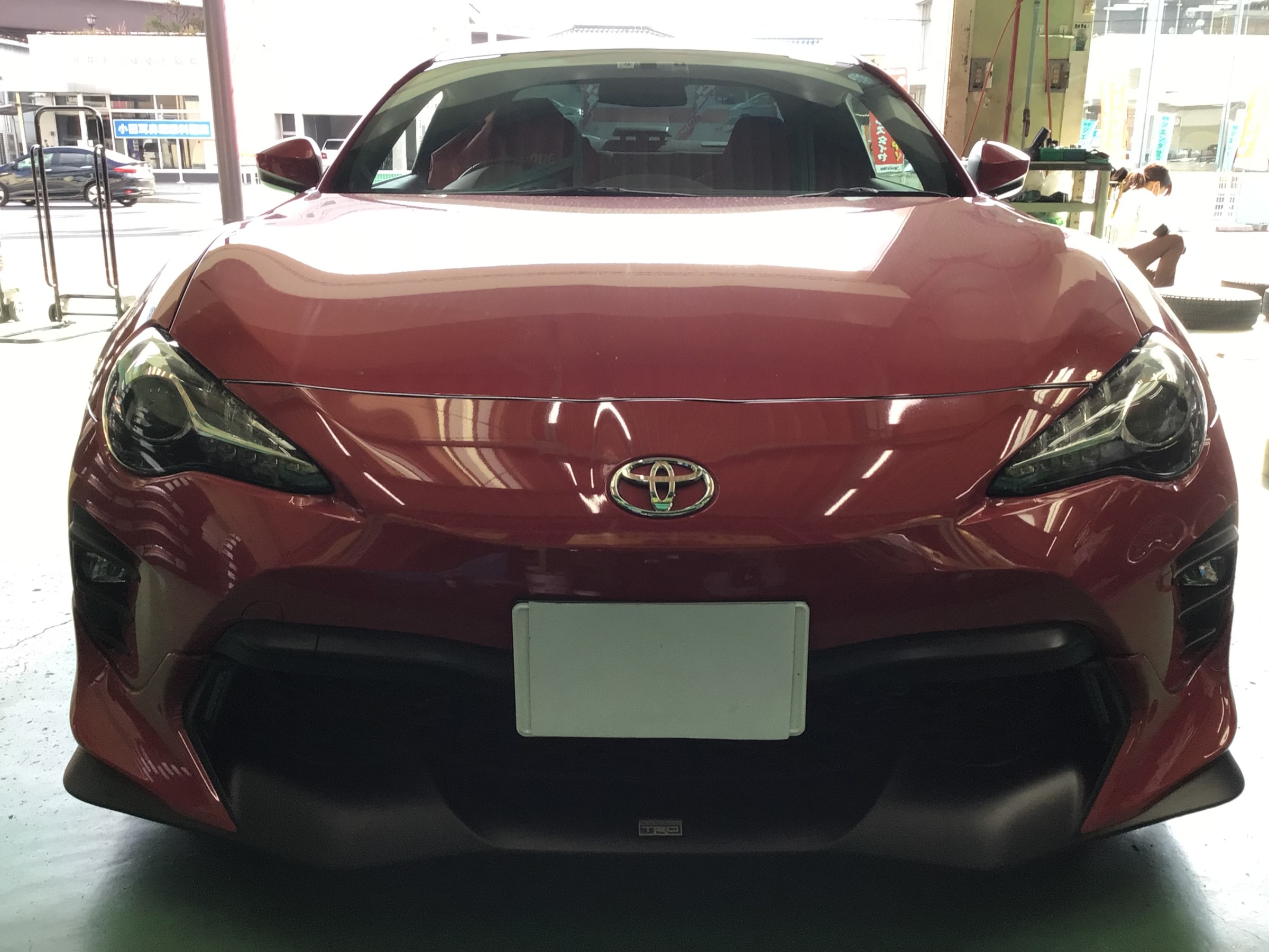 トヨタ BN6型 86 スタッドレスタイヤ交換 | 店舗おススメ情報 | タイヤ館 廿日市（広島県）