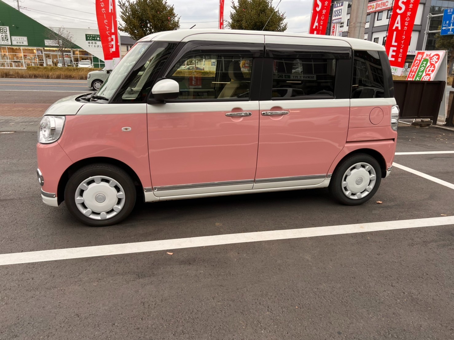 【ダイハツ LA800 ムーヴキャンバス】スタッドレスタイヤホイールセット | 店舗おススメ情報 | タイヤ館 阿見（茨城県）