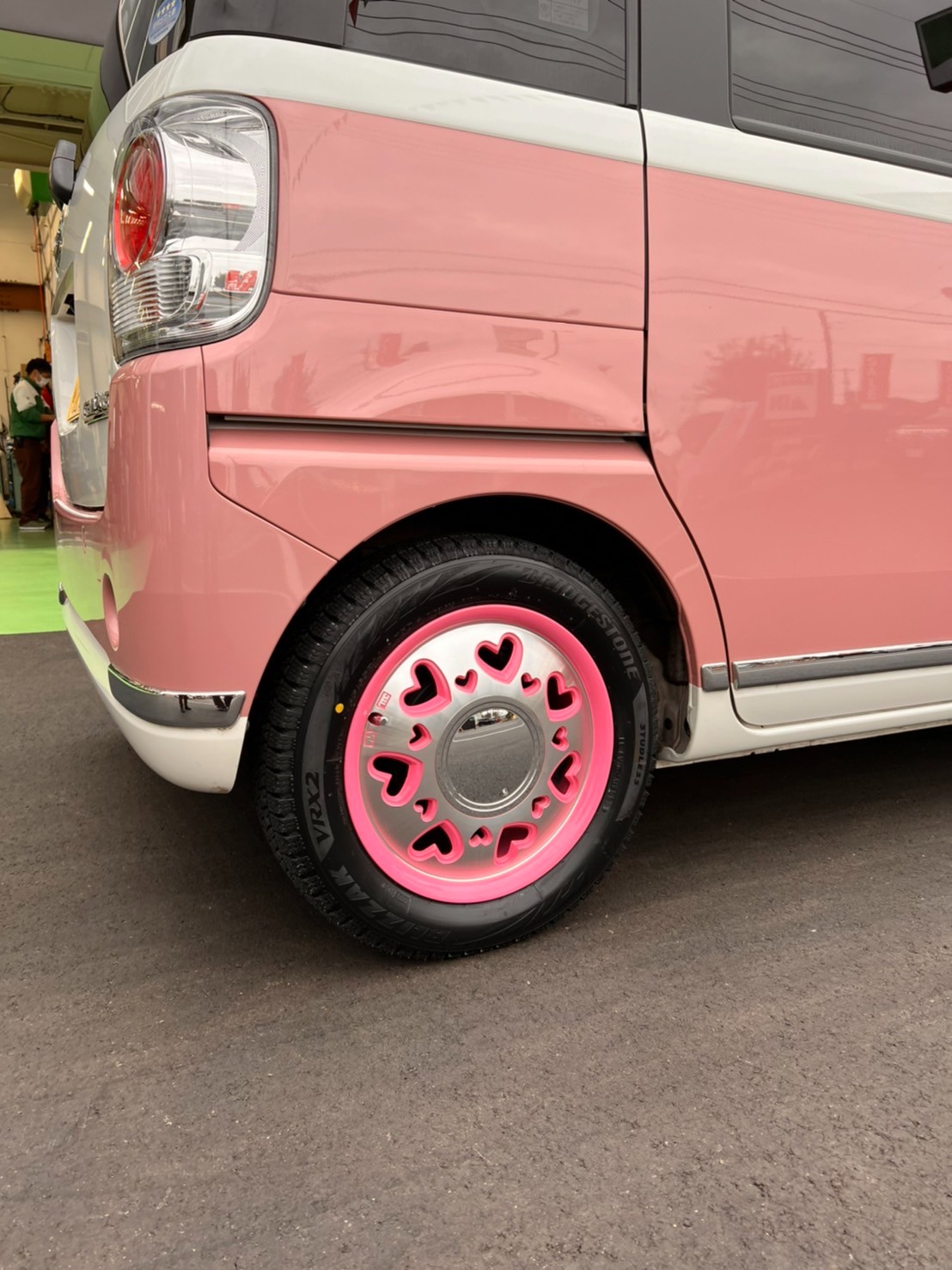 【ダイハツ LA800 ムーヴキャンバス】スタッドレスタイヤホイールセット | 店舗おススメ情報 | タイヤ館 阿見（茨城県）