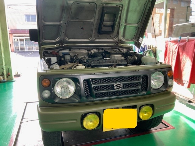 スズキ・ジムニー JA22 GABショックアブソーバー交換 | 店舗おススメ情報 | タイヤ館 瀬谷（神奈川県）