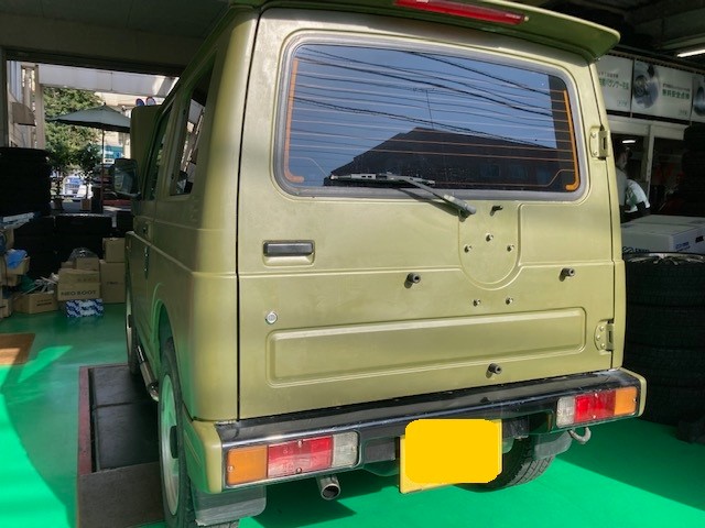 スズキ・ジムニー JA22 GABショックアブソーバー交換 | 店舗おススメ情報 | タイヤ館 瀬谷（神奈川県）