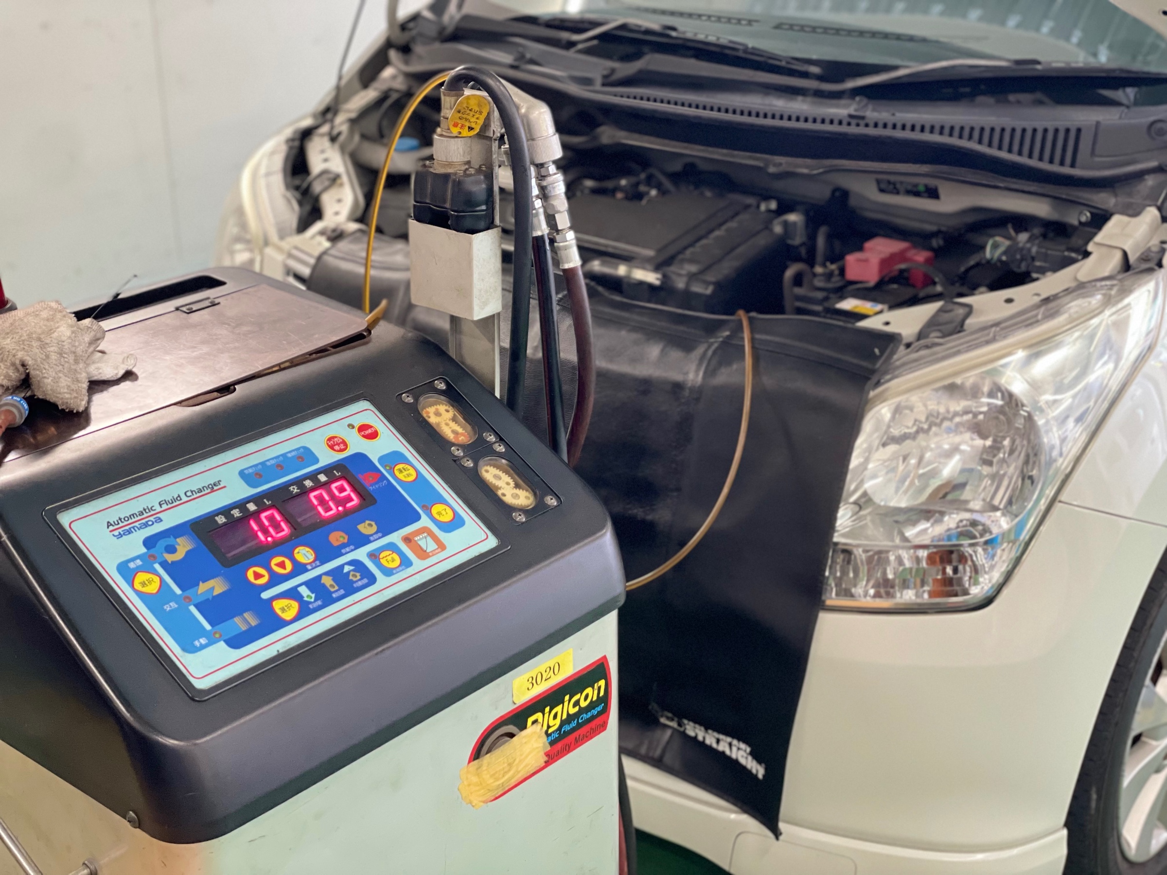 スズキ ワゴンR MH23S ATF / CVTF交換 | 店舗おススメ情報 | タイヤ館 姫路（兵庫県）