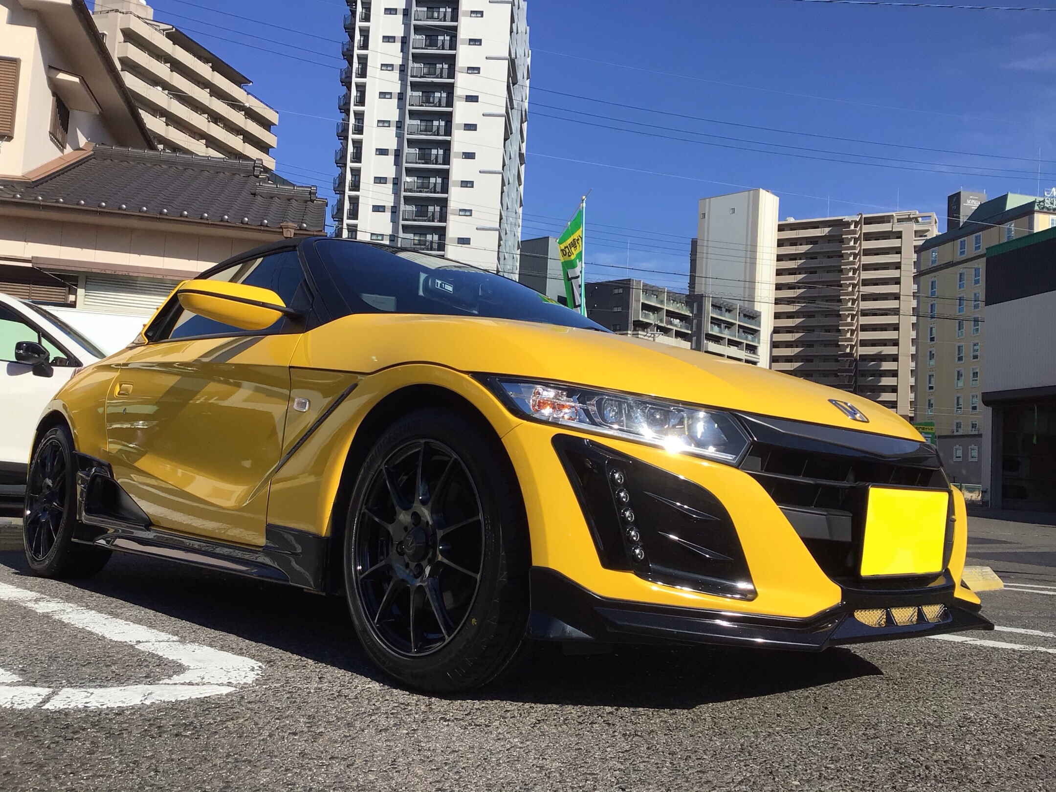 アルミホイール交換作業（ウェッズスポーツ SA25R） ホンダ・S660 | 店舗おススメ情報 | タイヤ館 安城（愛知県）