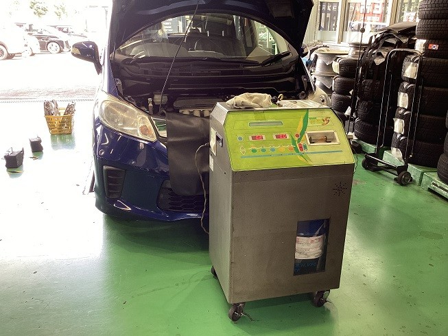 HONDA フリード GB3 ATF(オートマチックトランスミッションフルード) 交換☆ | 店舗おススメ情報 | タイヤ館 都筑インター（神奈川県）