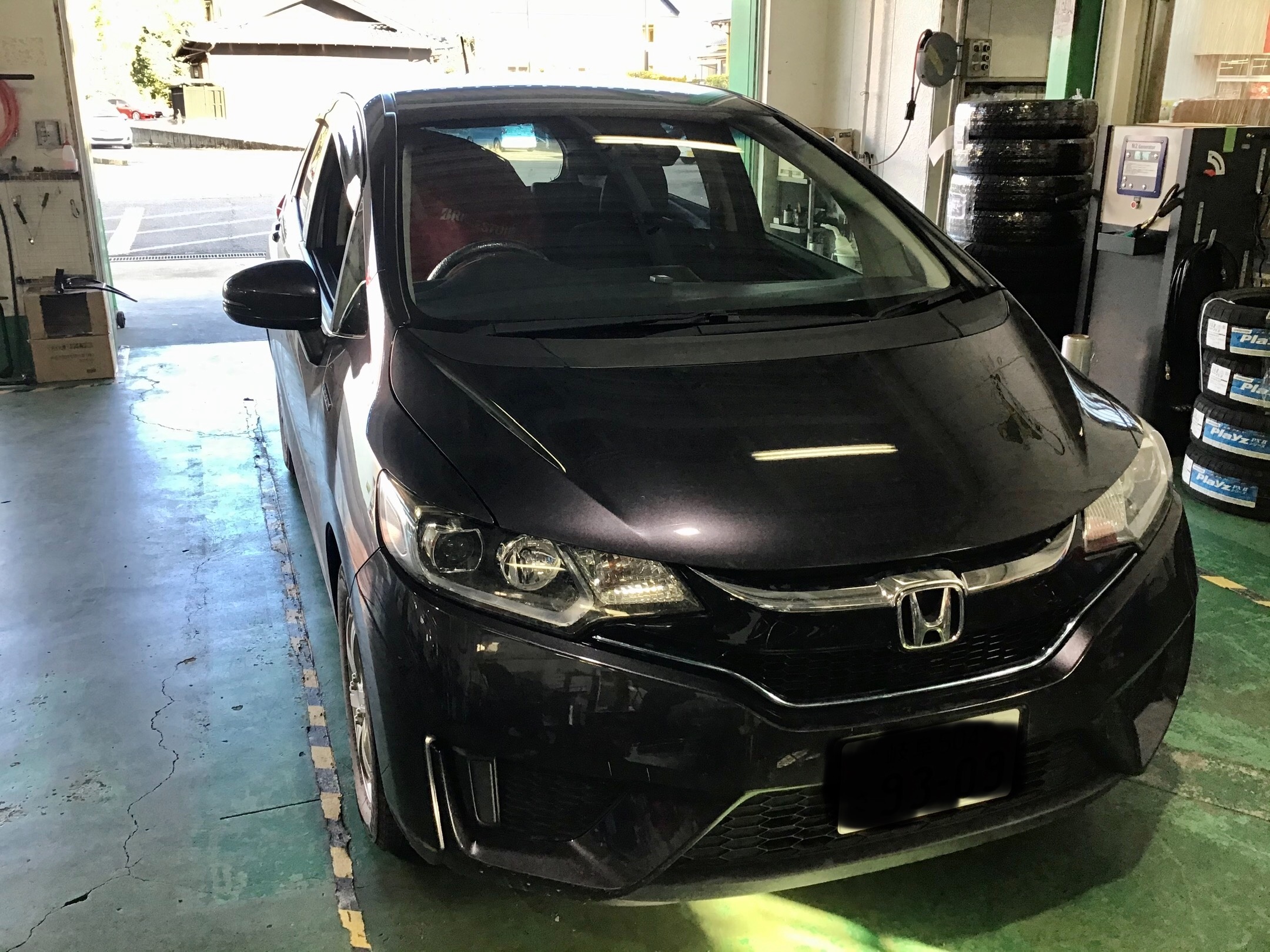 ホンダ FIT ドラレコ取付／コムテックZDR035 | 店舗おススメ情報 | タイヤ館 中津川（岐阜県）