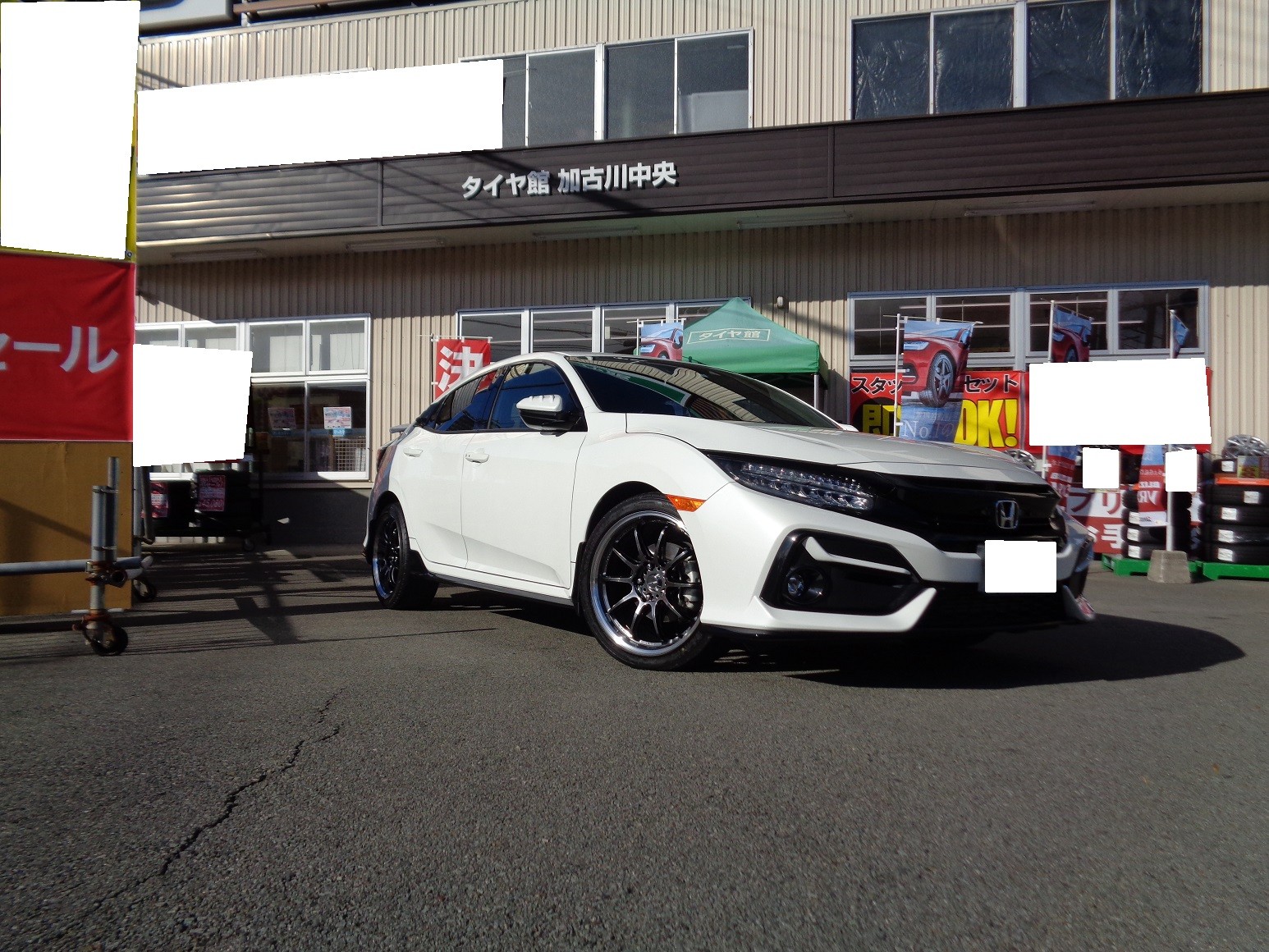 FK7型シビック ワークエモーションZR10でイメチェン | 店舗おススメ情報 | タイヤ館 加古川中央（兵庫県）