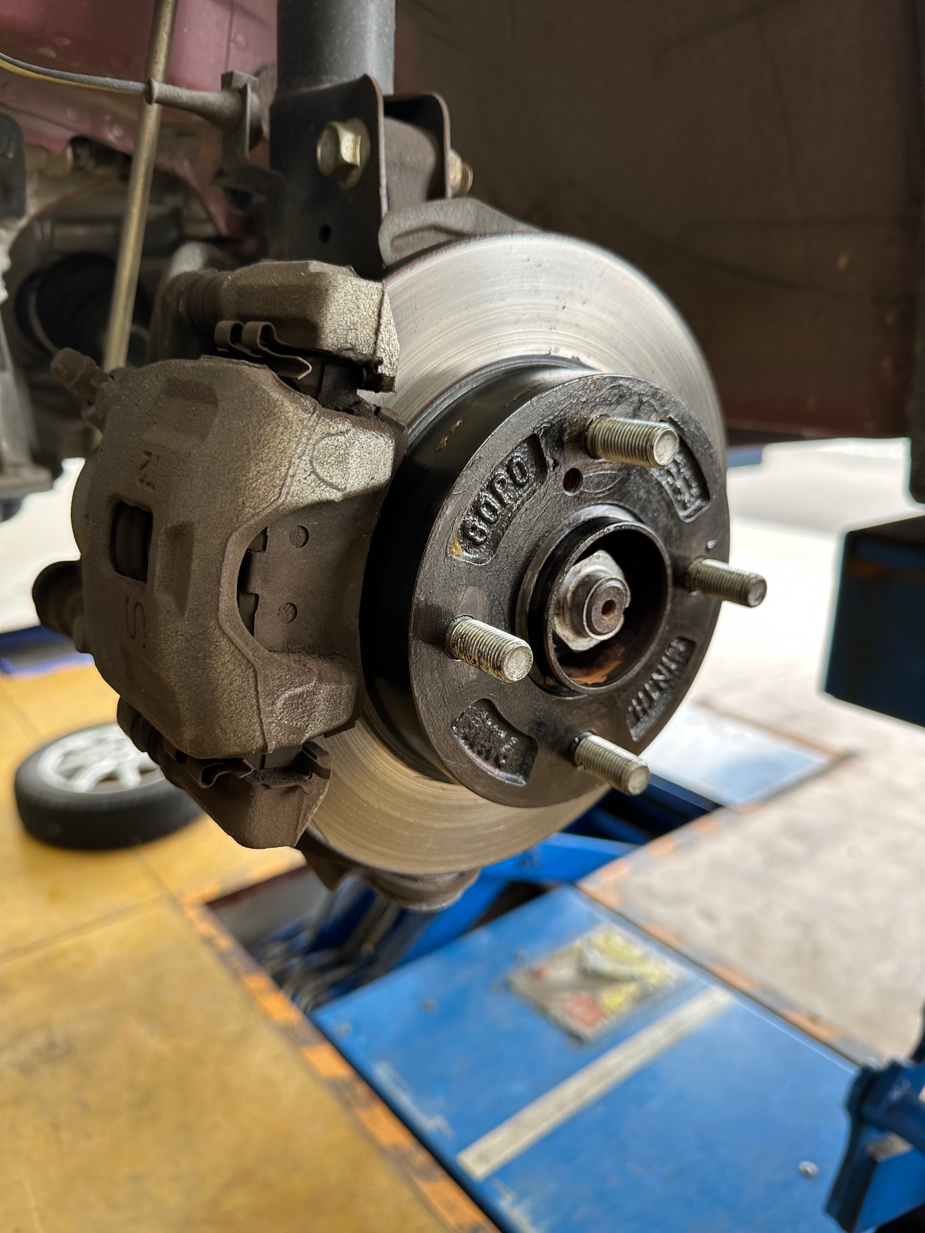 スズキ スペーシア ウルトハブ防錆 施工しました。 | 店舗おススメ情報 | タイヤ館 飯塚（福岡県）