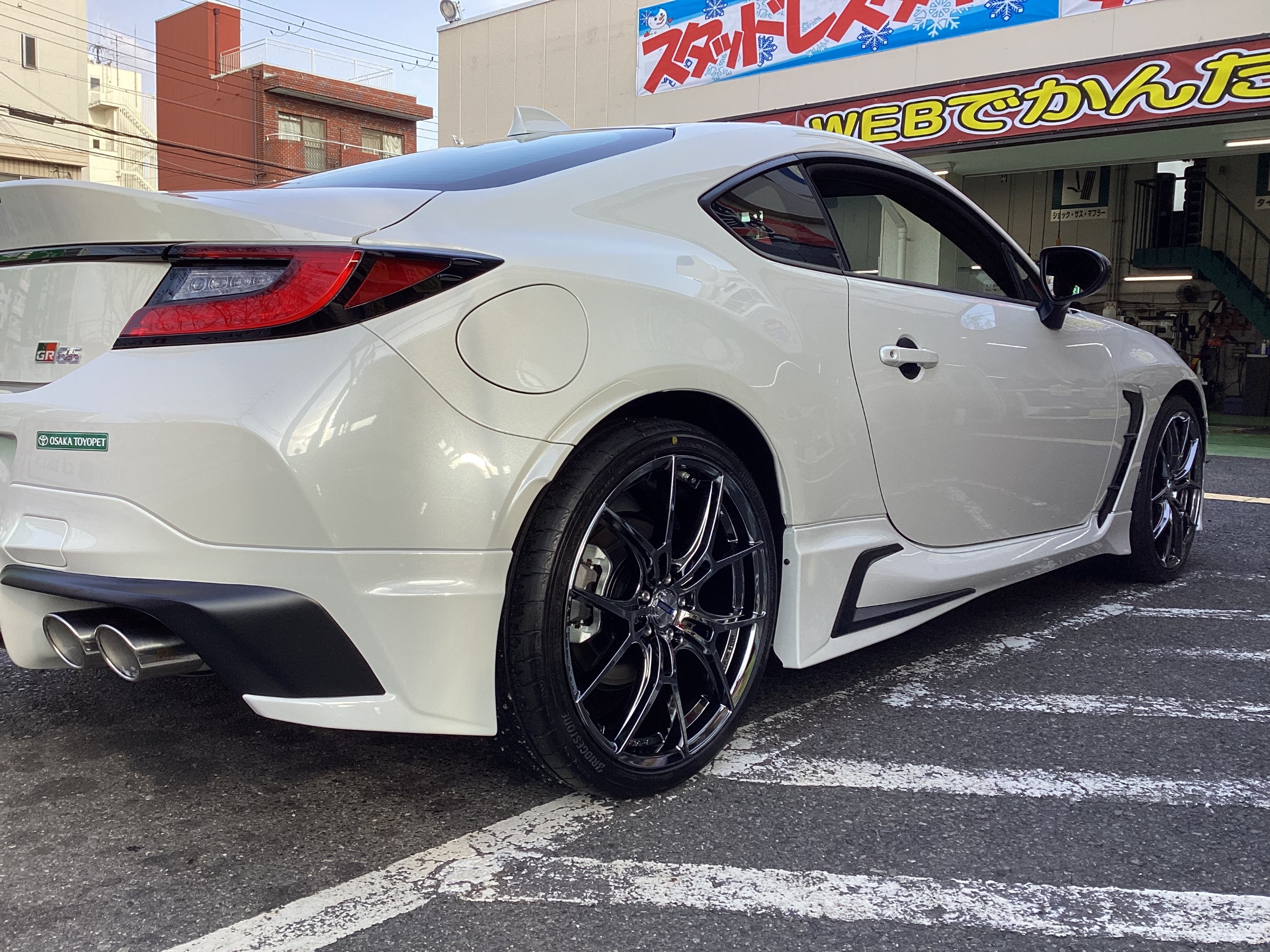 GR86(≧ ≦)RAYS 57FXZ アルミホイール装着させていただきました♪ | 店舗おススメ情報 | タイヤ館 吹田（大阪府）