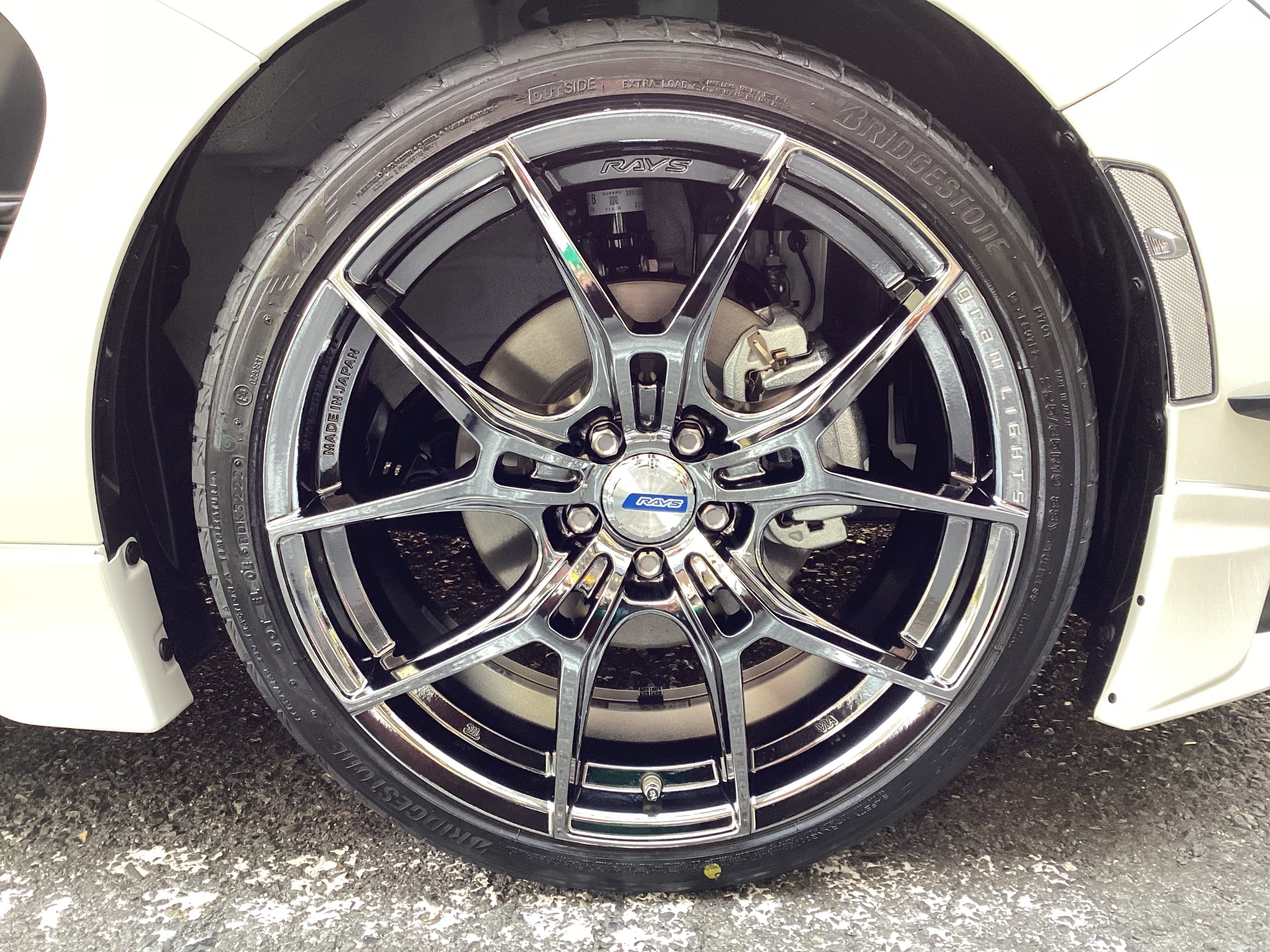 GR86(≧ ≦)RAYS 57FXZ アルミホイール装着させていただきました♪ | 店舗おススメ情報 | タイヤ館 吹田（大阪府）