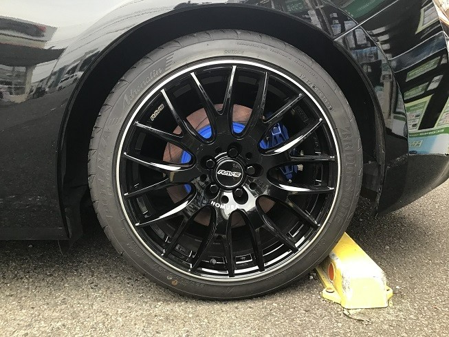 トヨタ86 ENDLESSブレーキキャリパーKIT取付 | 店舗おススメ情報 | タイヤ館 大船（神奈川県）